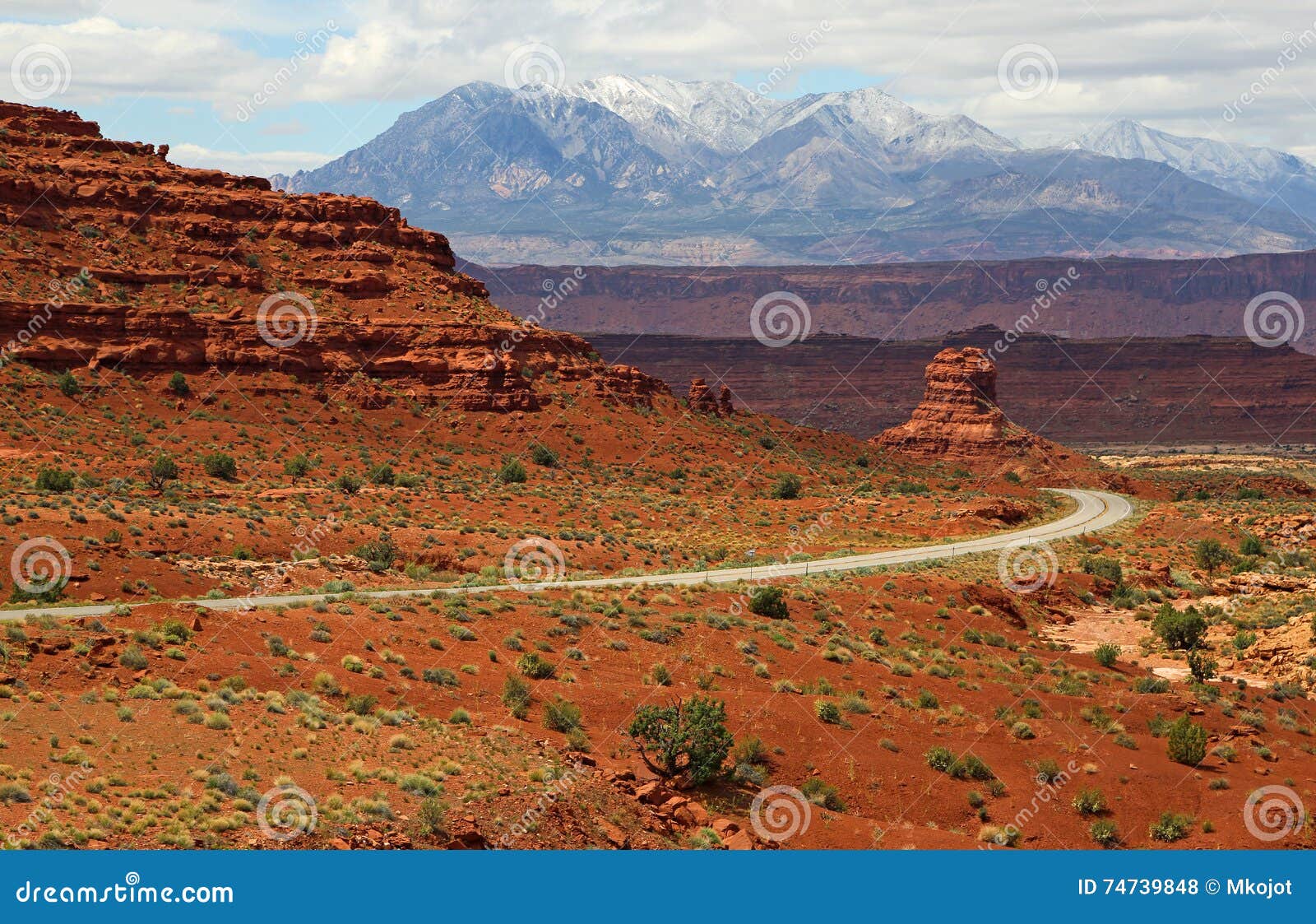 View at Henry Mountains stock photo. Image of scenery - 74739848