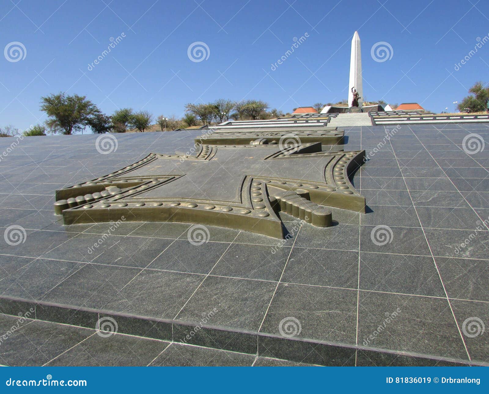 View of Heroes Acre an Official War Memorial in the Republic of Namibia ...