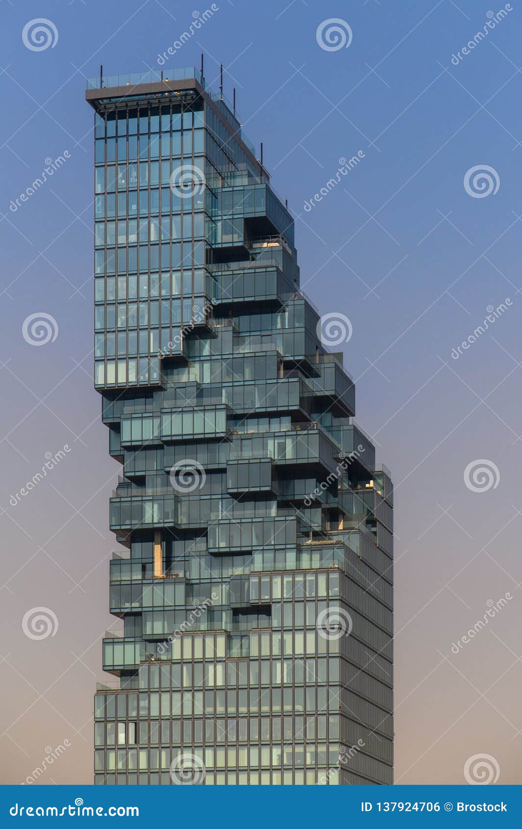 View of High Rise Modern Architecture Editorial Photo - Image of ...
