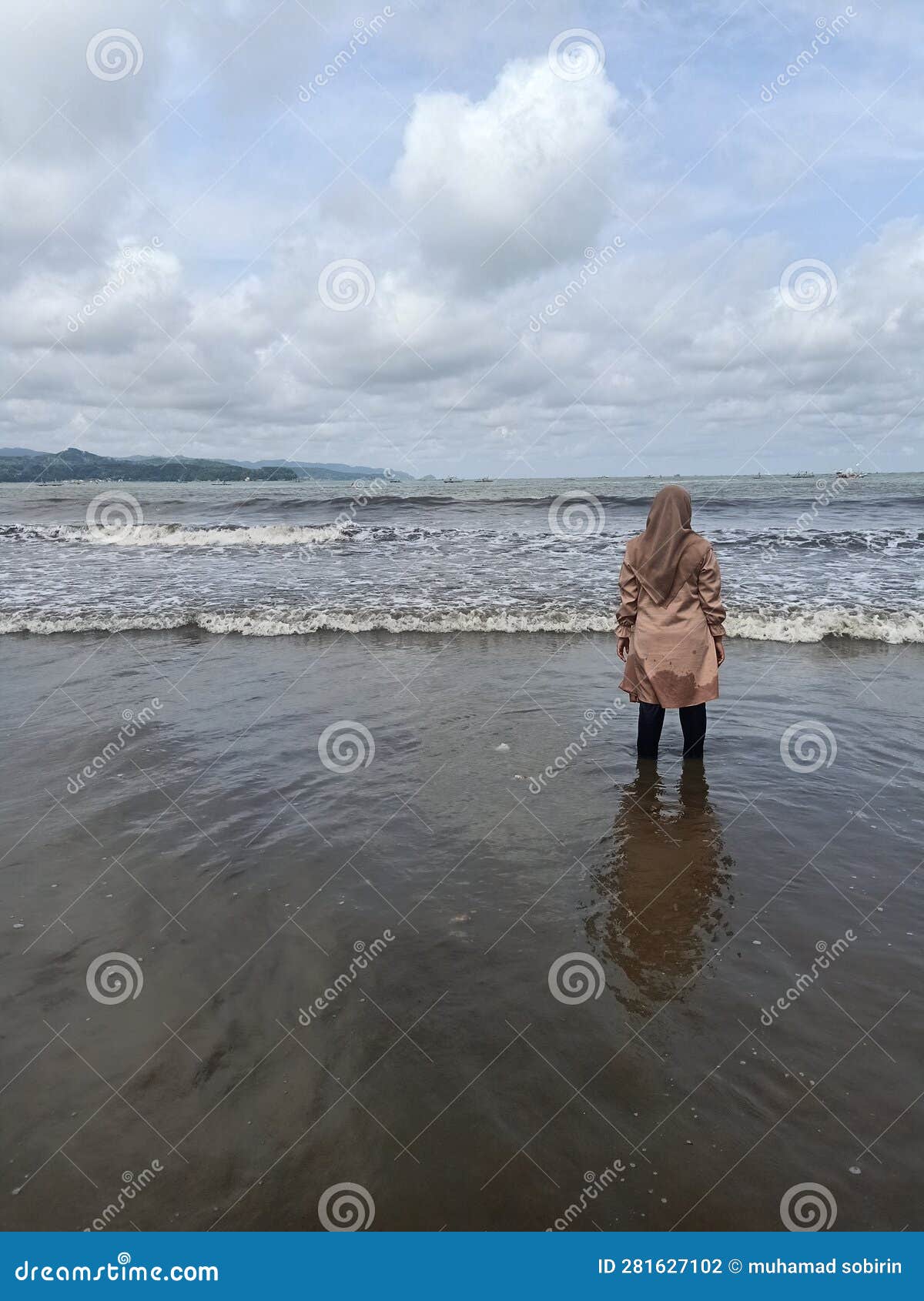 View of the High Seas Beach during the Day Stock Photo - Image of view ...