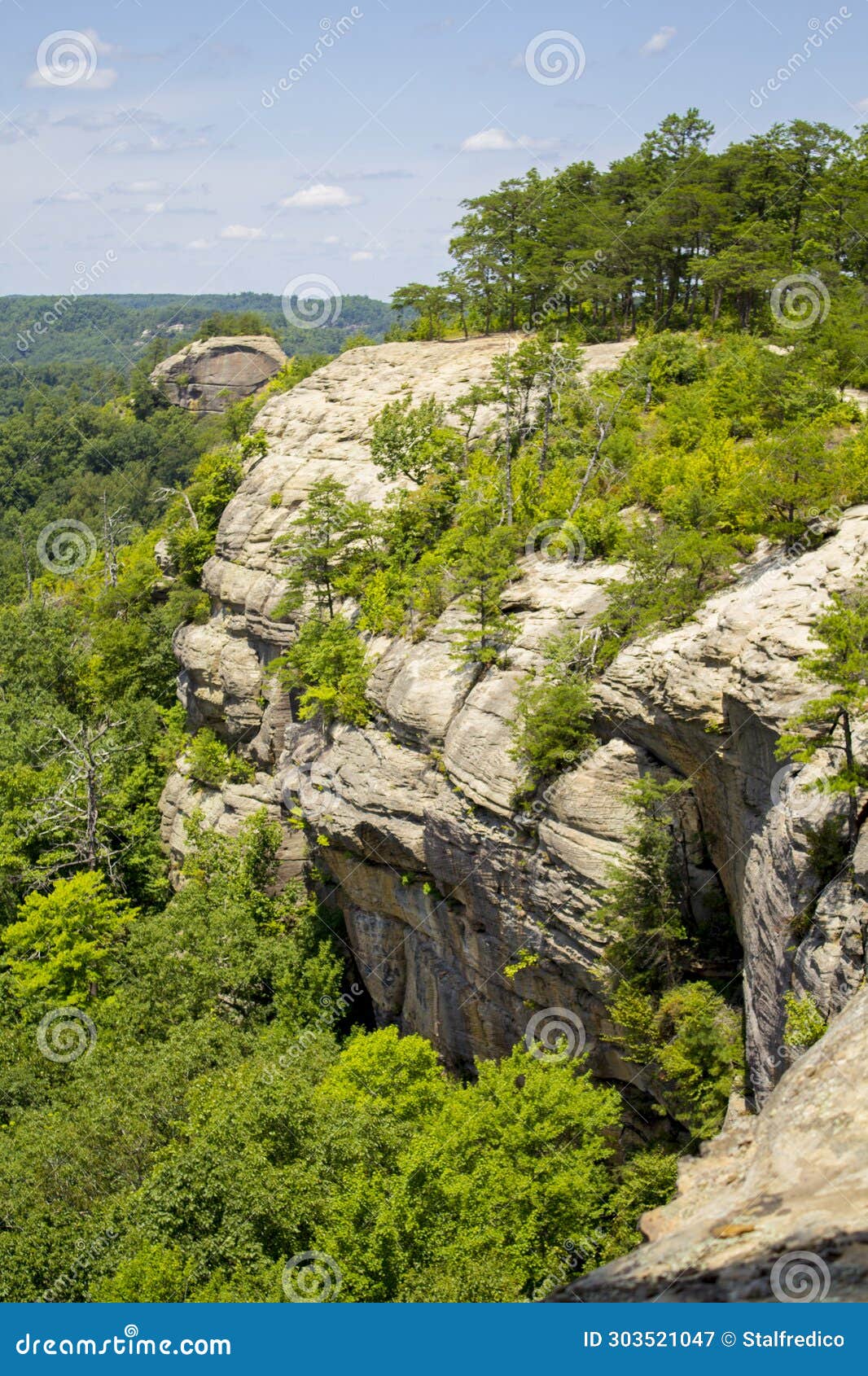 Rock cliff edge stock image. Image of rocks, tourism - 303521047