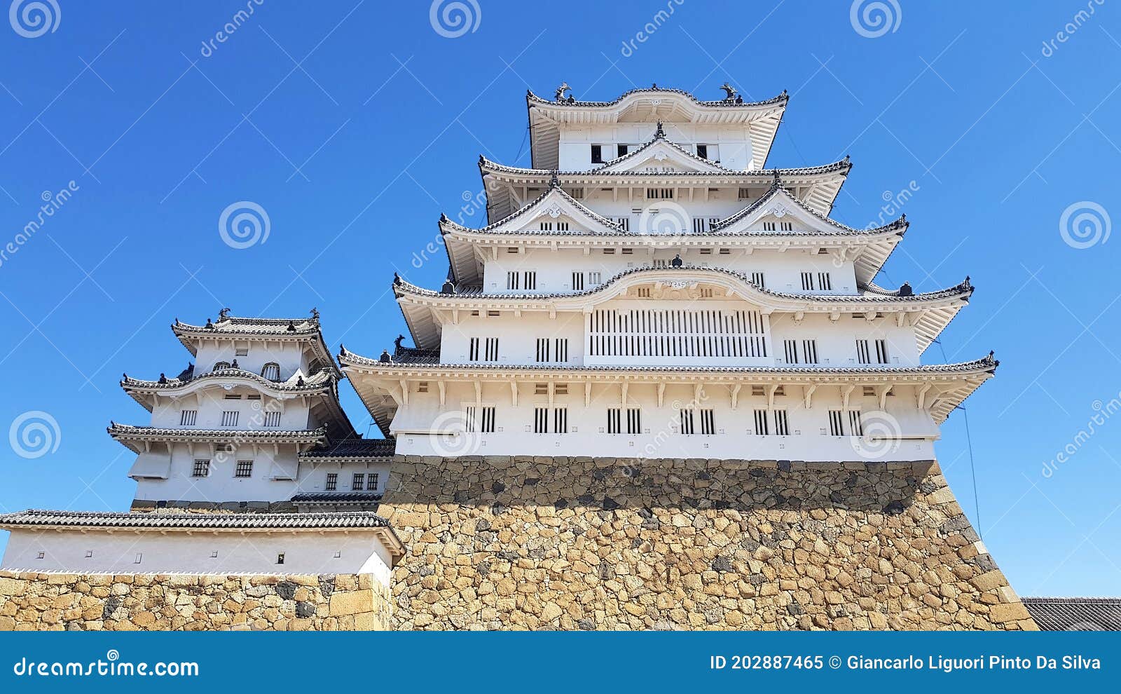 View of the Himeji Castle, Hyogo Stock Image - Image of japan, historic ...