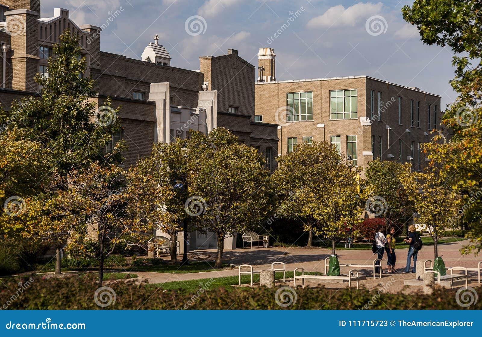 Historic Hinkle Hall - Xavier University - Cincinnati, Ohio Editorial ...