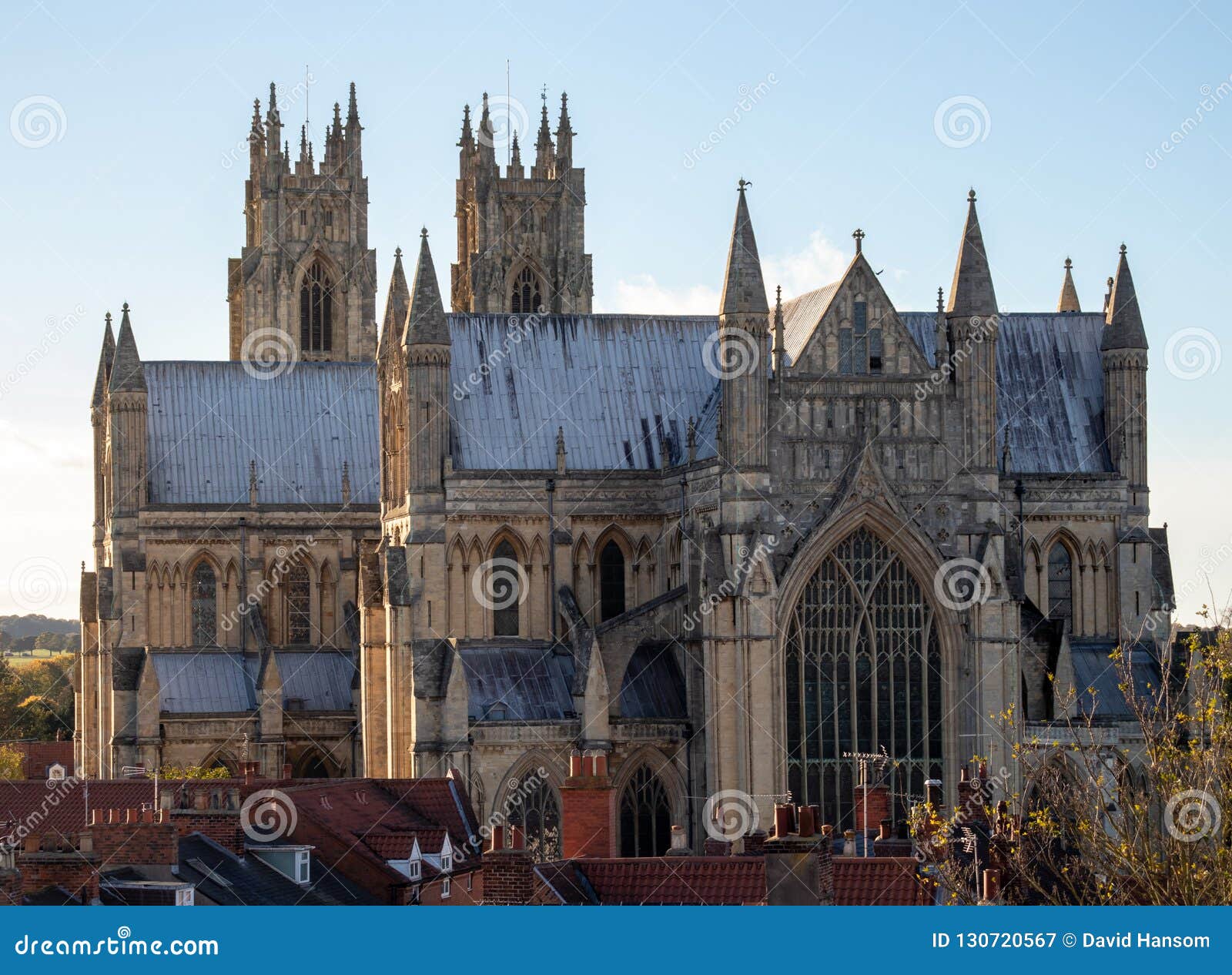 A View of Historic Beverley Minster Stock Image - Image of stone ...