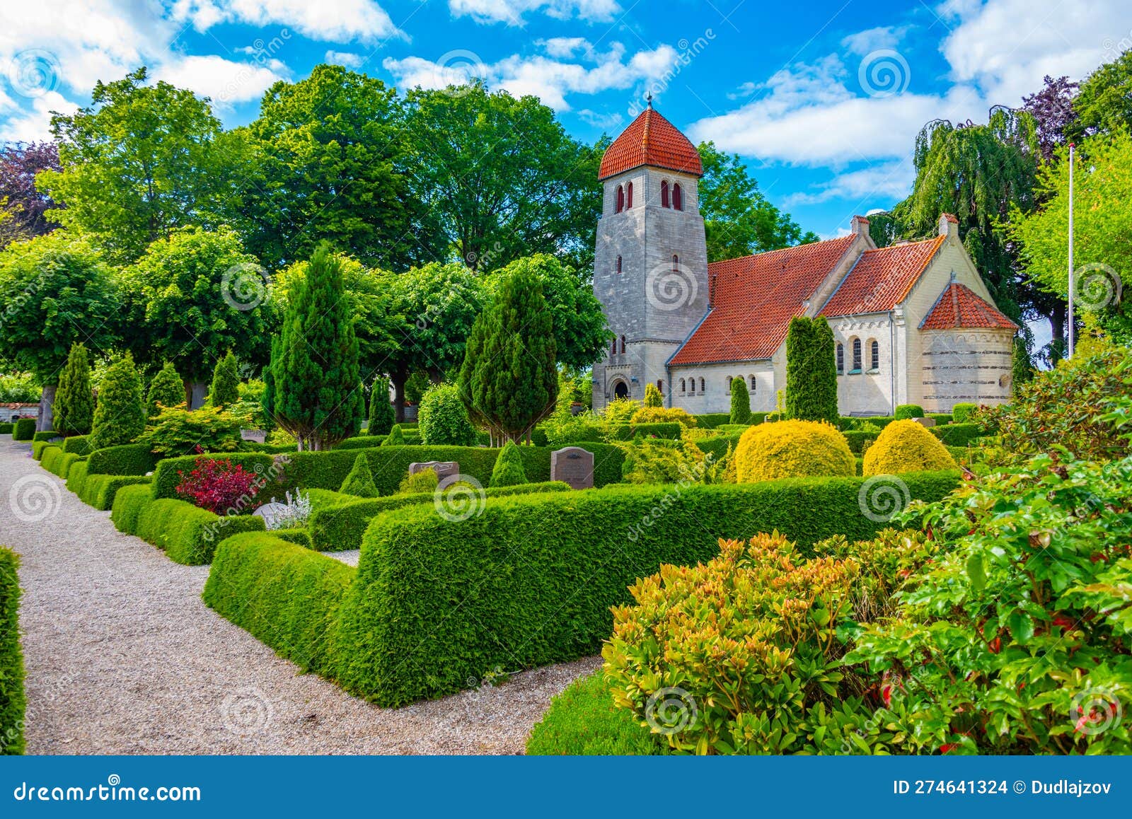 View of Hojerup Church in Denmark Editorial Stock Image - Image of ...