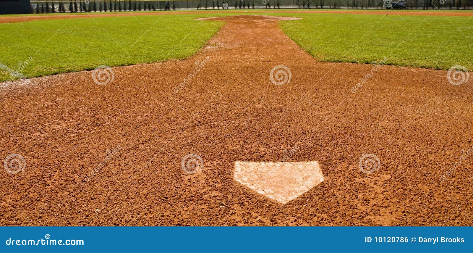 View from Home Plate stock photo. Image of play, sports - 10120786