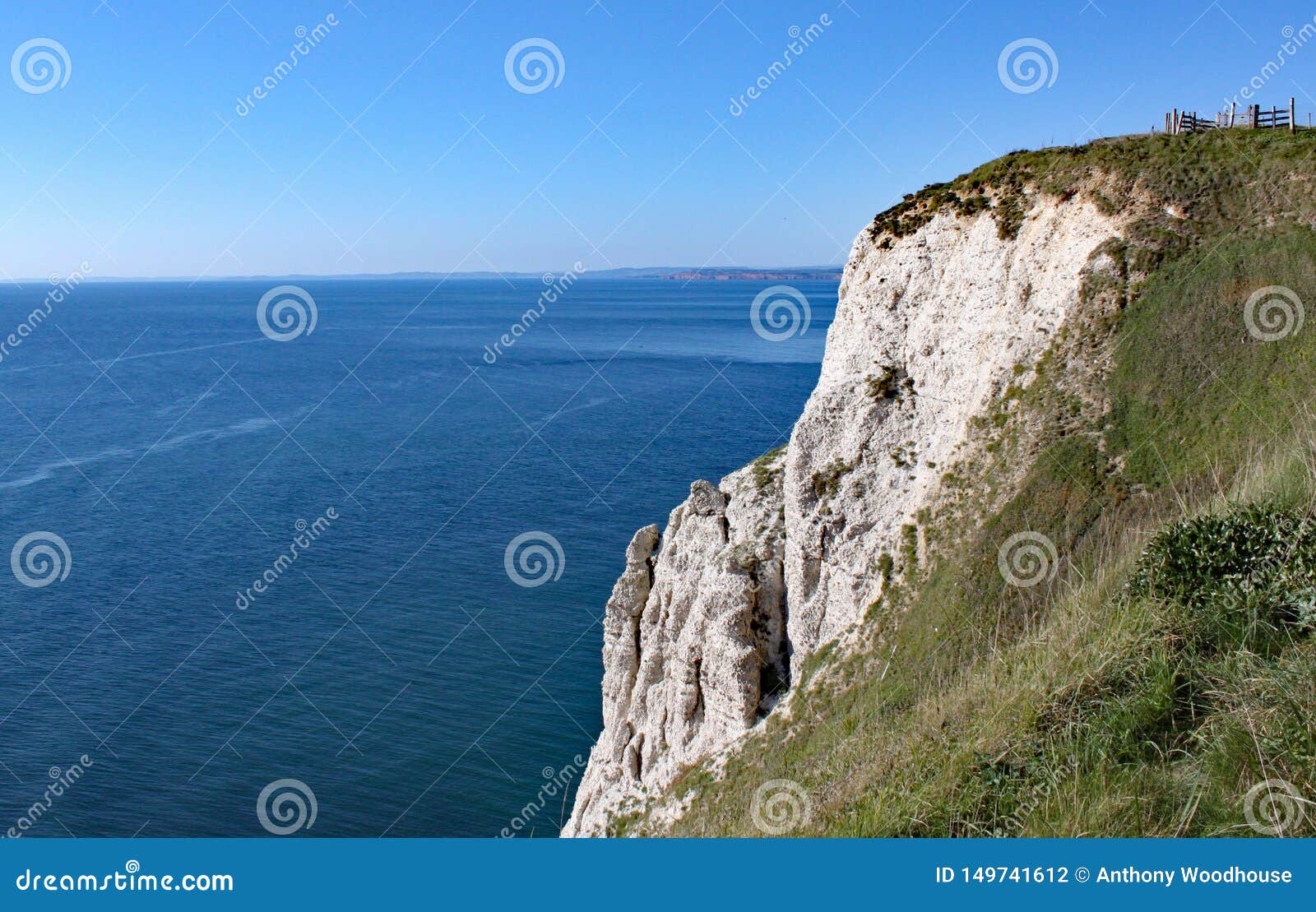 View of the Hooken Undercliff on the Beer To Branscombe Walk in Devon ...