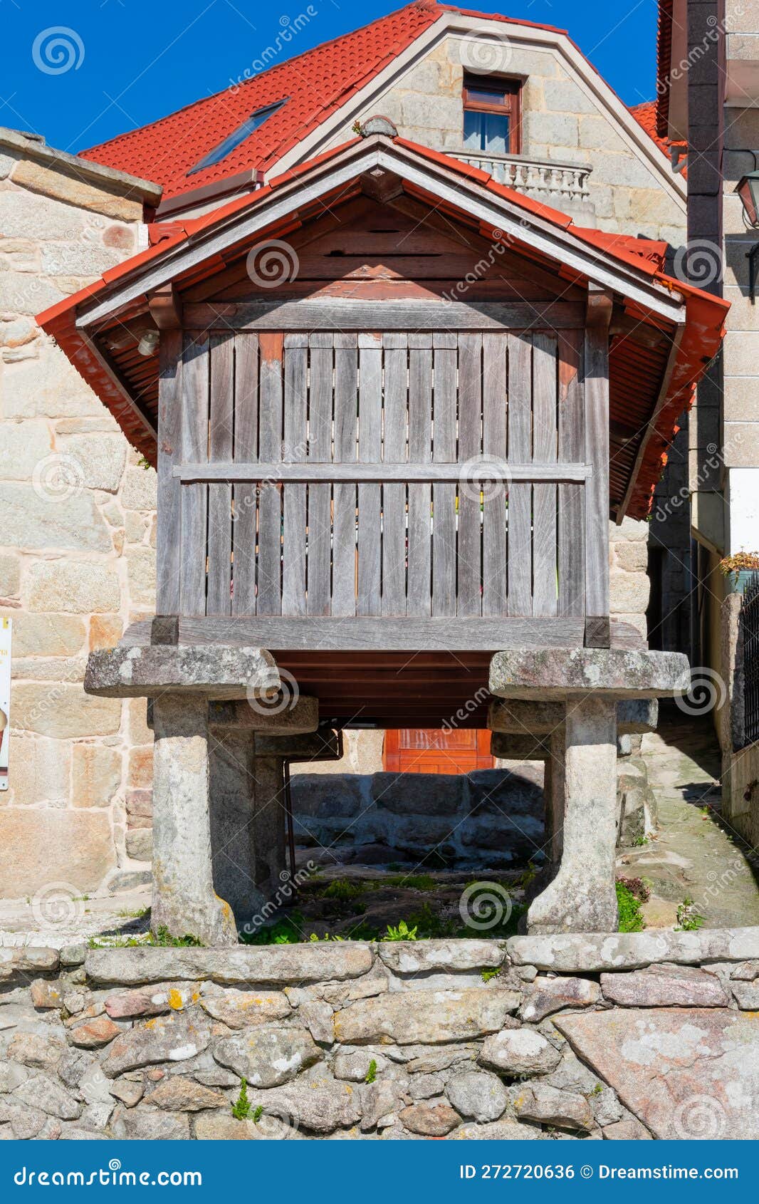 View of an Horreo stock photo. Image of spain, espaaplusmn - 272720636