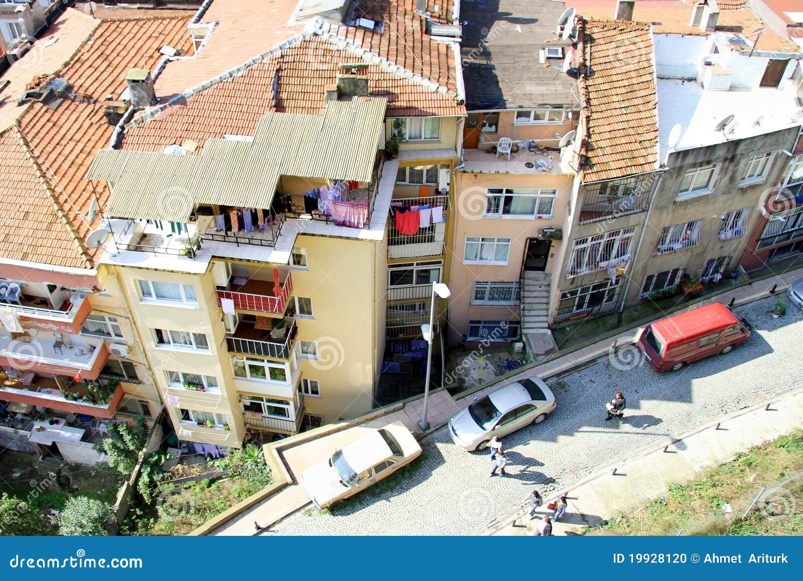 View of Housing in Istanbul Stock Photo - Image of living, estate: 19928120