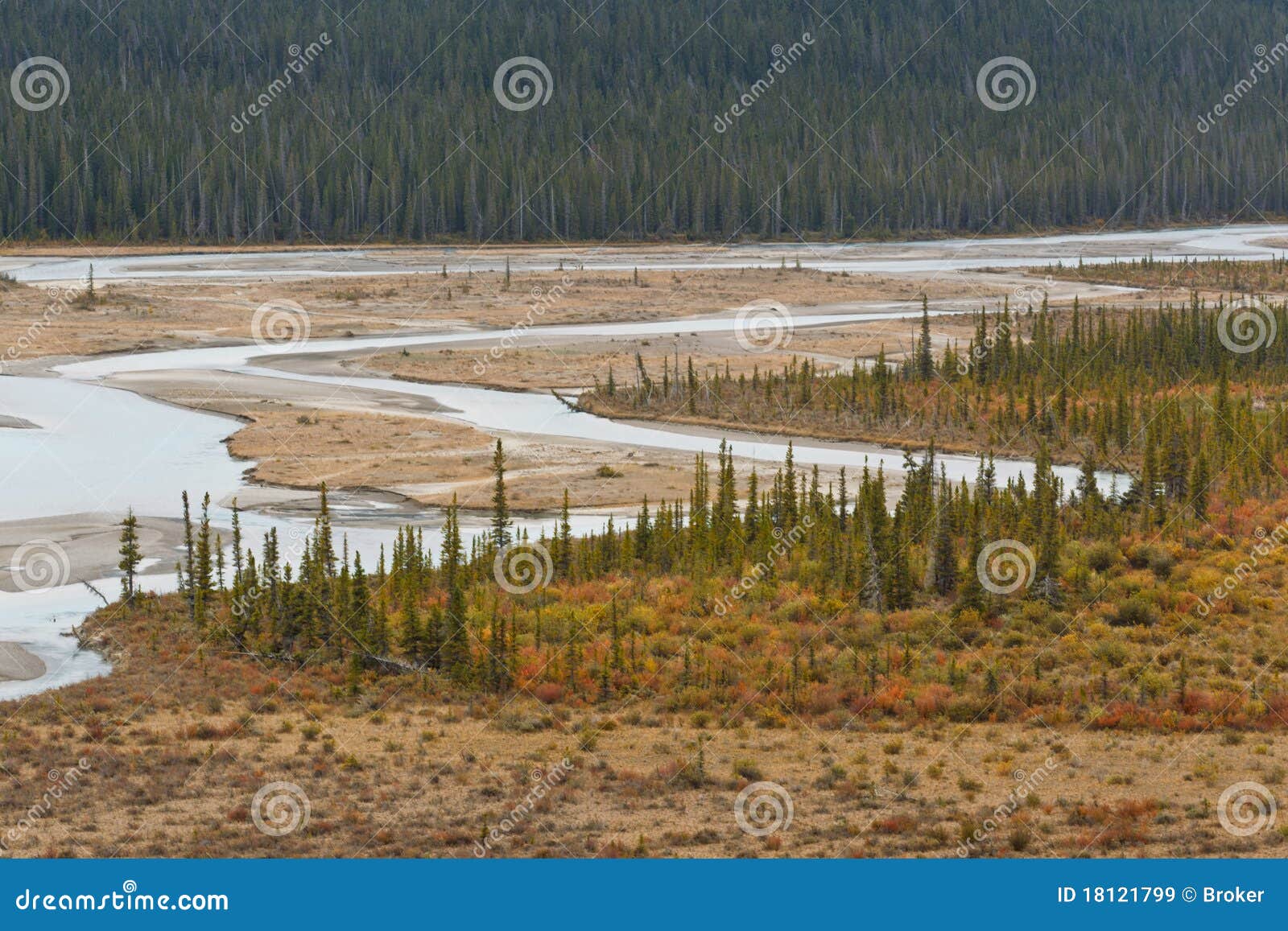 View of Howse Pass, Canada stock image. Image of pass - 18121799