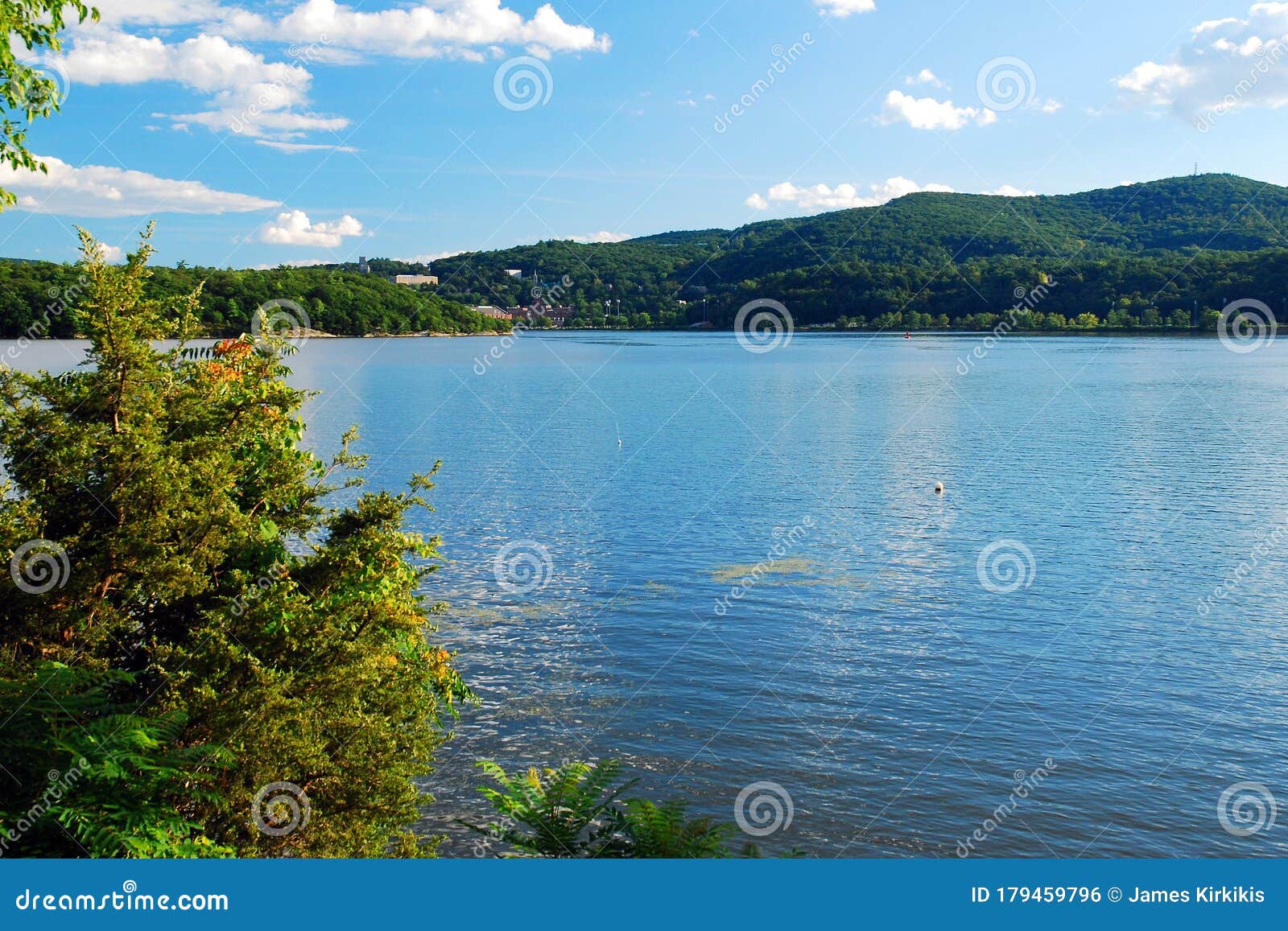 View of the Hudson River from Cold Spring, New York Stock Photo - Image ...