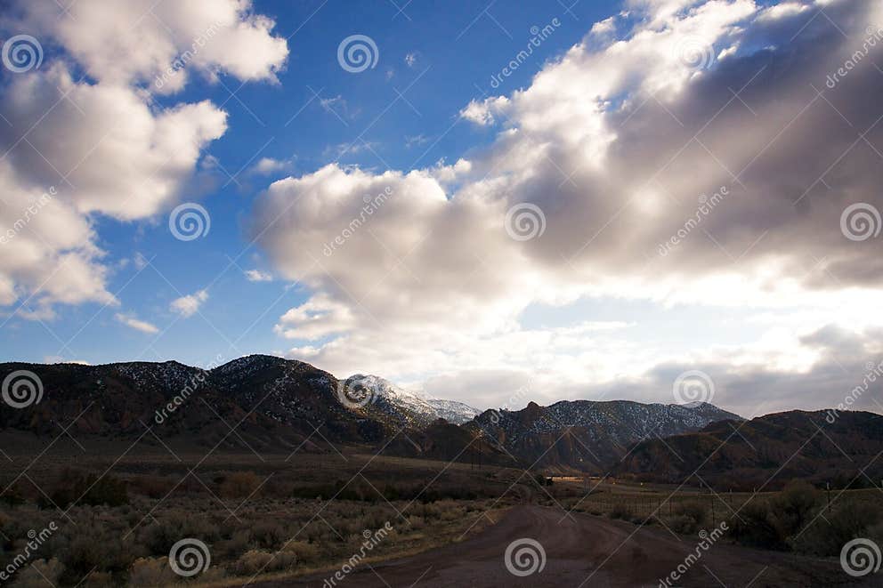 View of Hwy 89 in Central Utah. Stock Image - Image of highway, scenic ...
