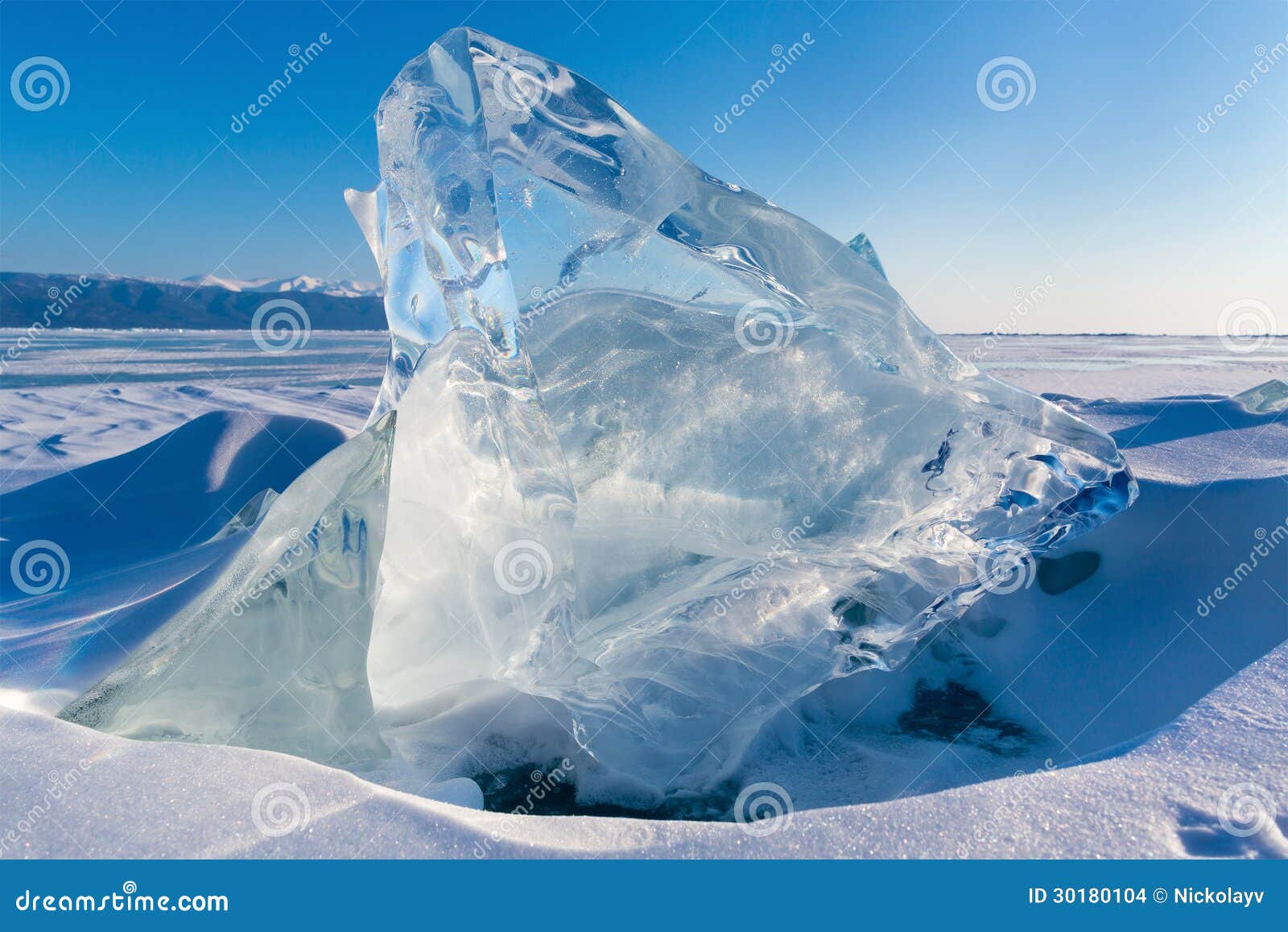 View of Ice floe stock photo. Image of freeze, clean - 30180104