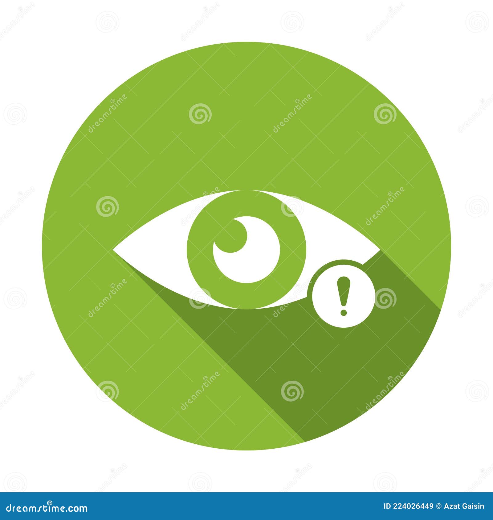 View Icon with Exclamation Mark. View Icon and Alert, Error, Alarm ...