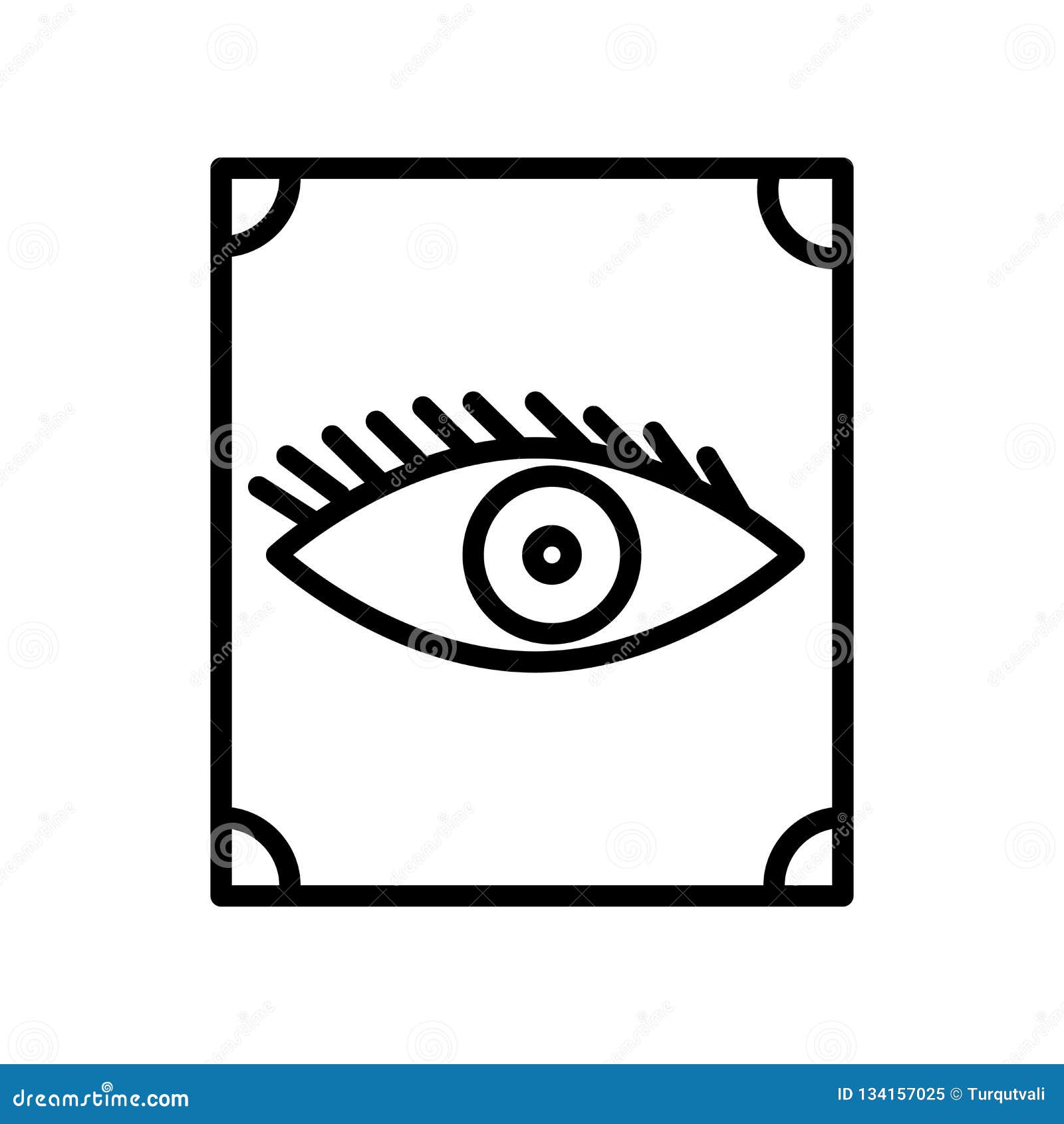 View Icon Vector Isolated on White Background, View Sign , Line and ...