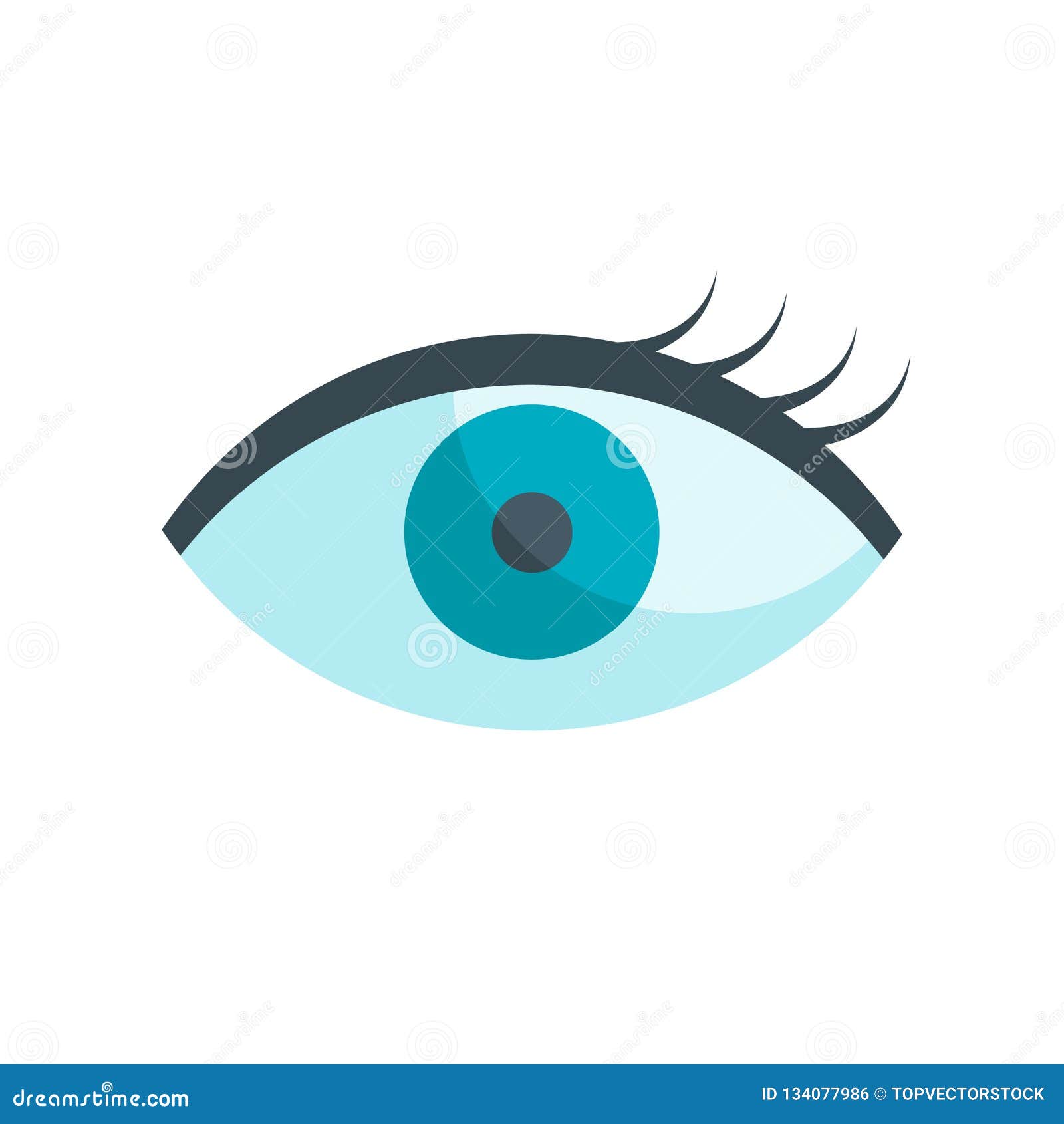 View Icon Vector Sign and Symbol Isolated on White Background, View ...