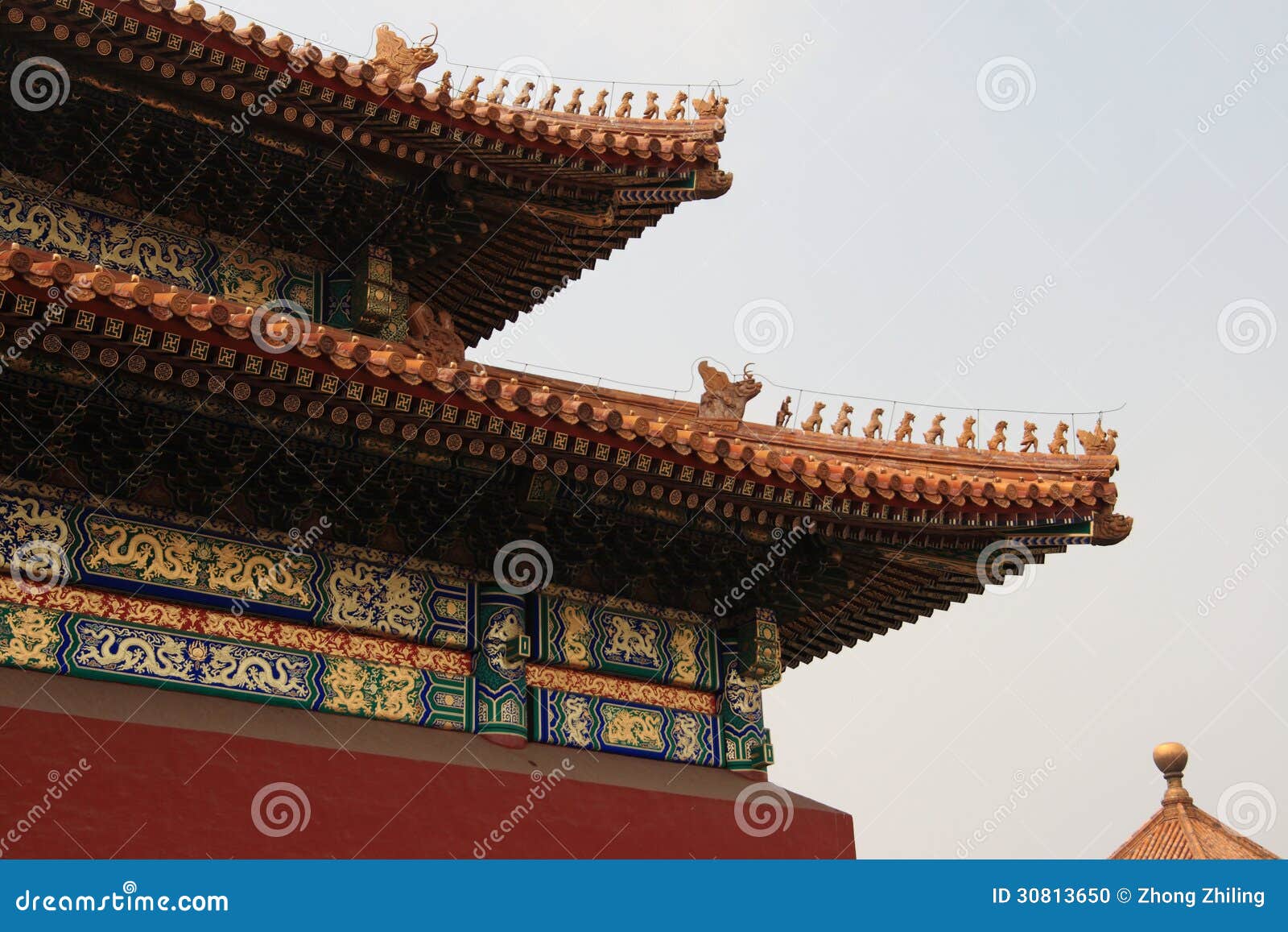 The View of the Imperial Palace Stock Photo - Image of peking ...