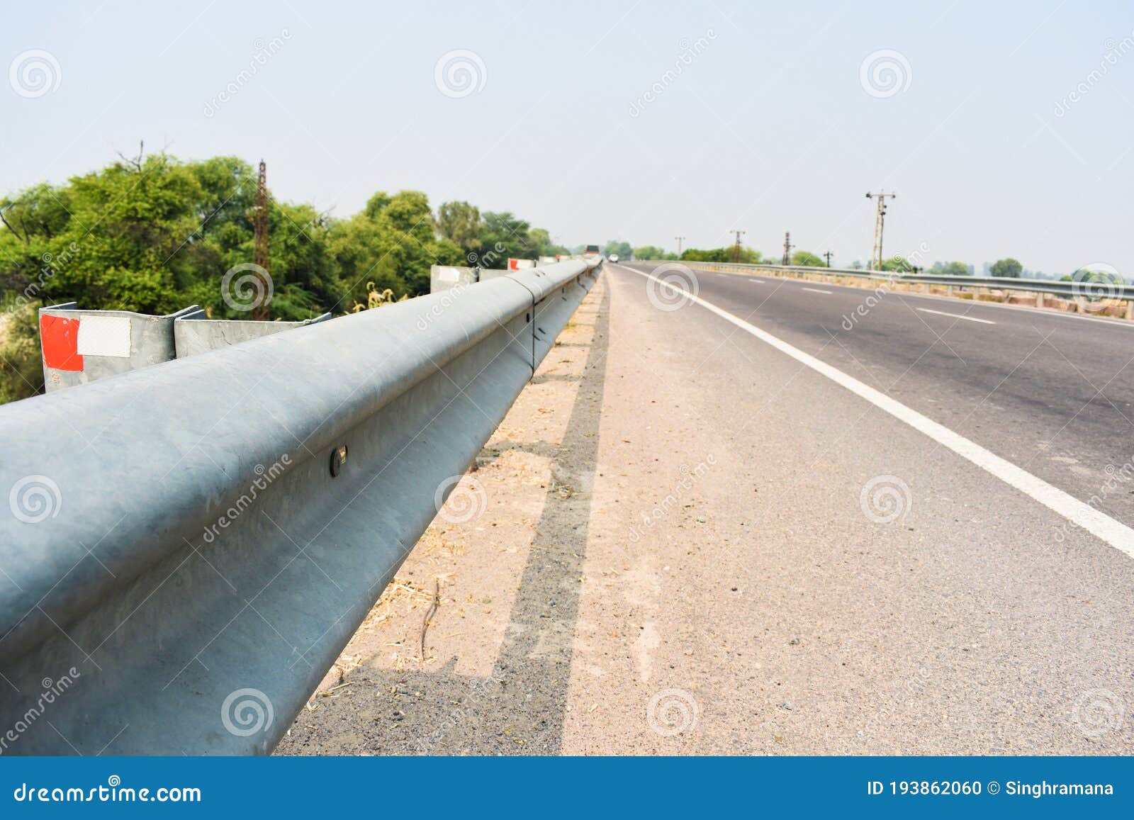 A View of an Indian Highway Stock Photo - Image of cityscape ...