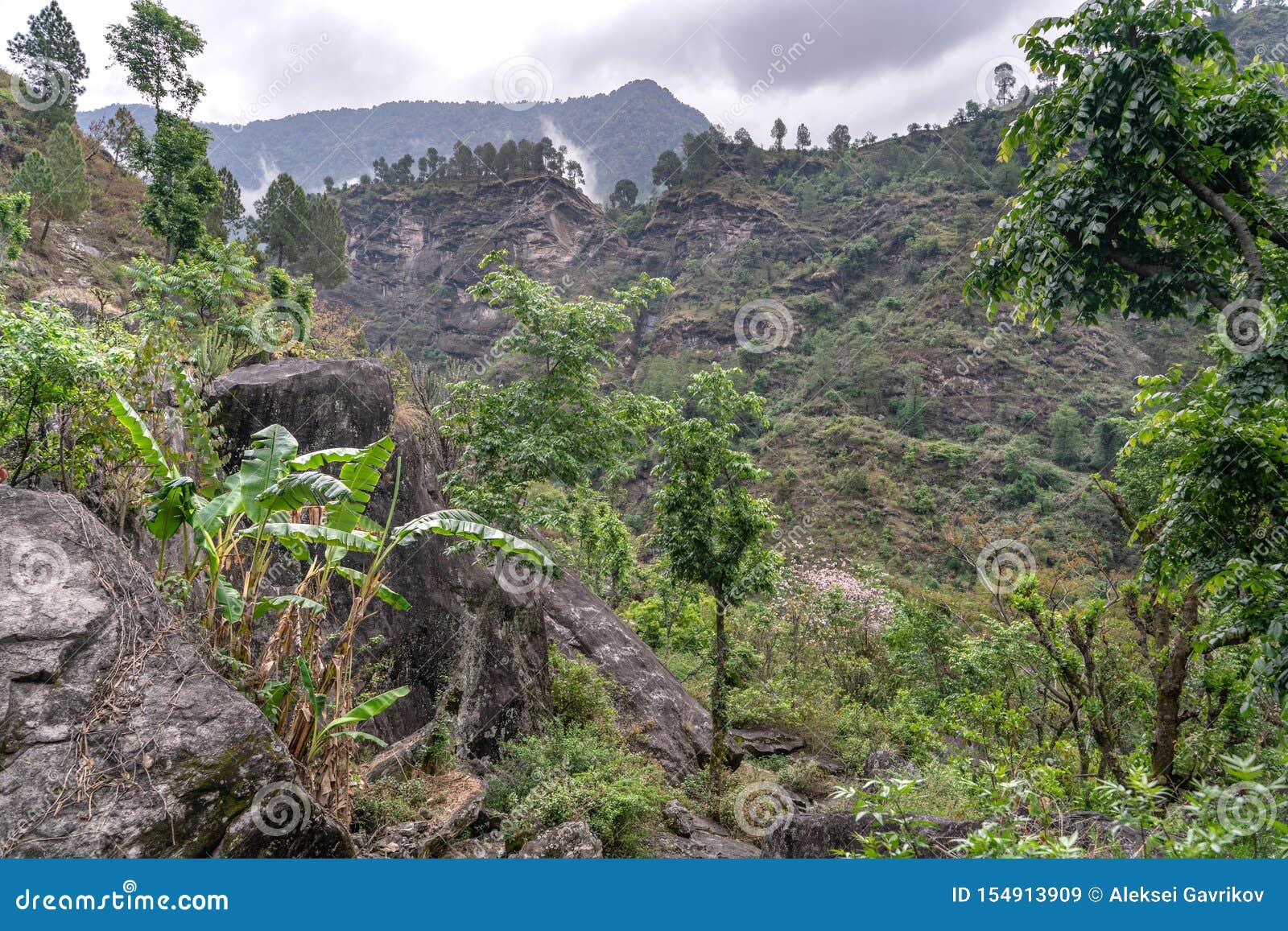 The View from Indian Remote Village Stock Image - Image of beautiful ...