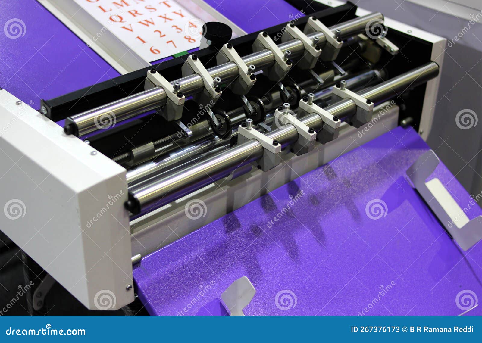 View of Industrial Packaging Printer Stock Image - Image of industrial ...