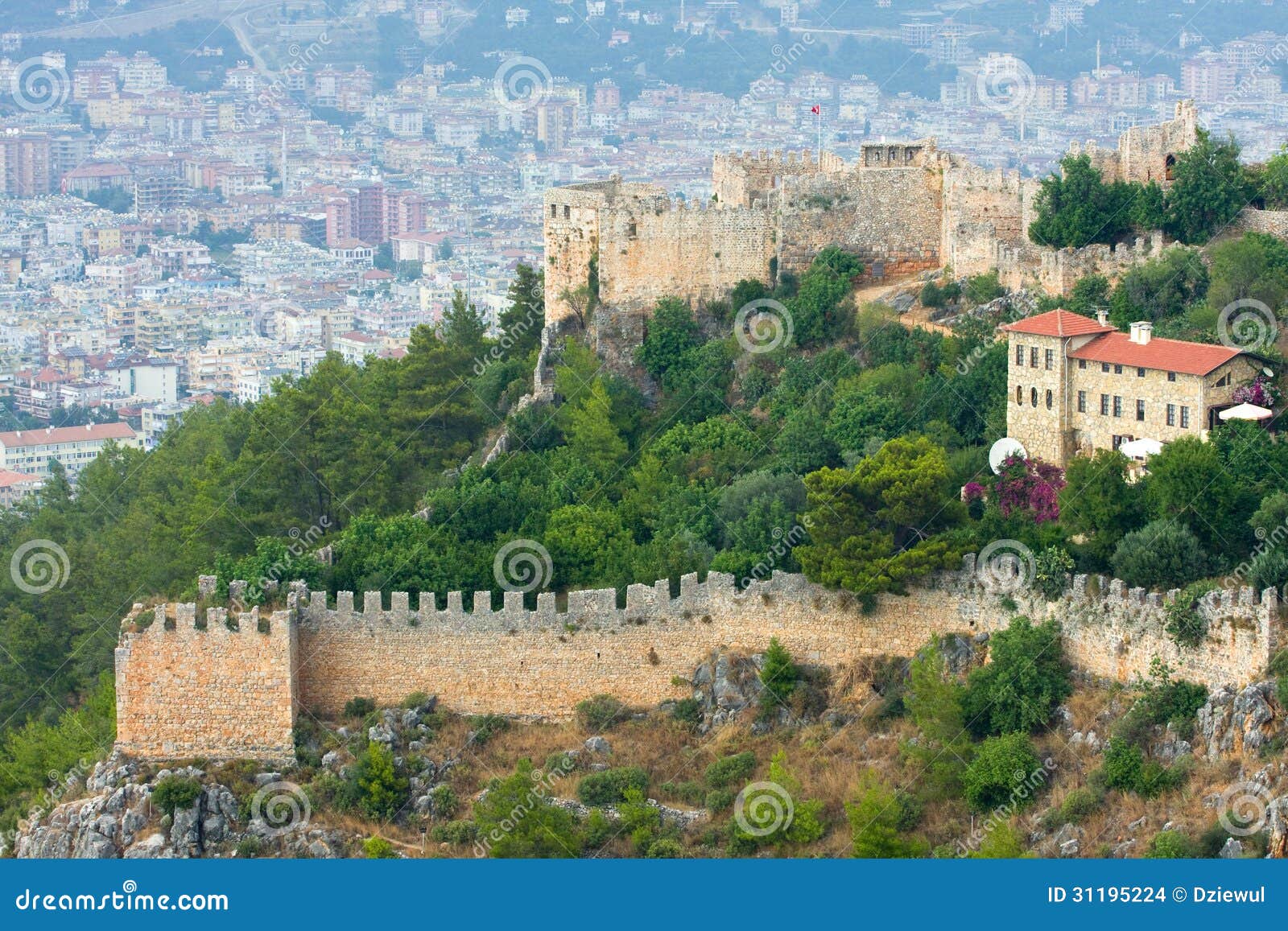 View from the Inner Castle stock photo. Image of medieval - 31195224