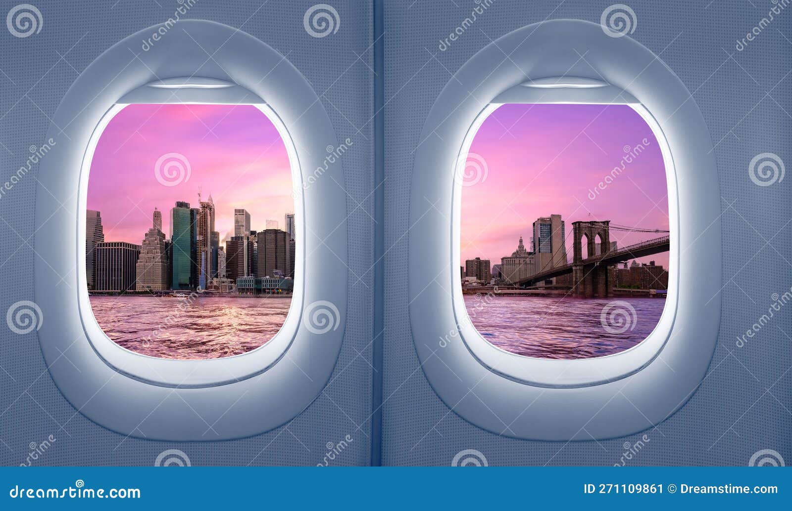 View from Inside an Airplane Windows, Concept Travels and ...