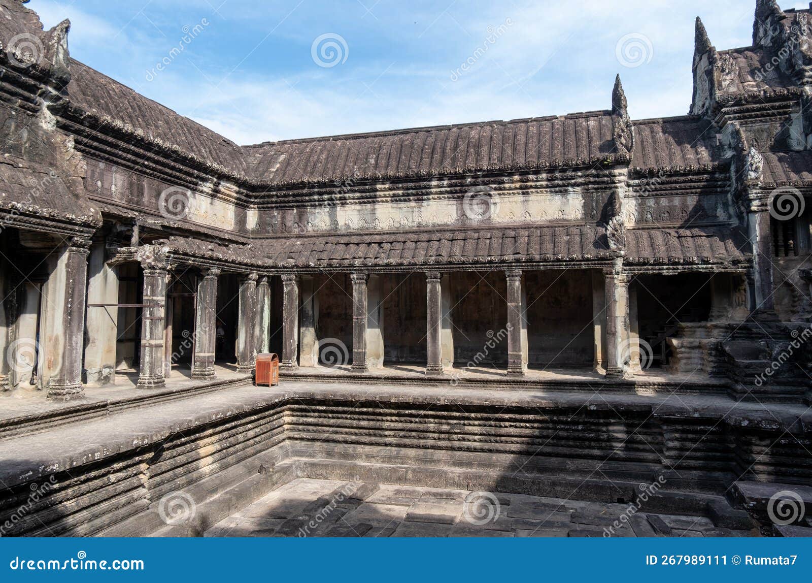 The View Inside the Biggest Temple Complex in the World - Angkor Wat ...