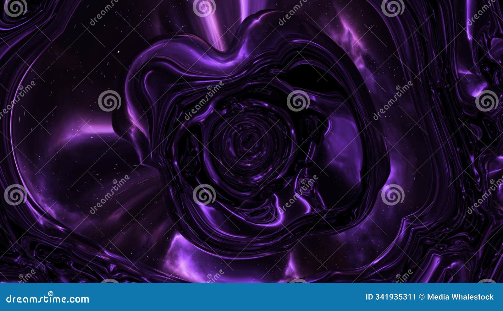 View Inside of a Black Hole with Transfiguration of Reality. Design ...