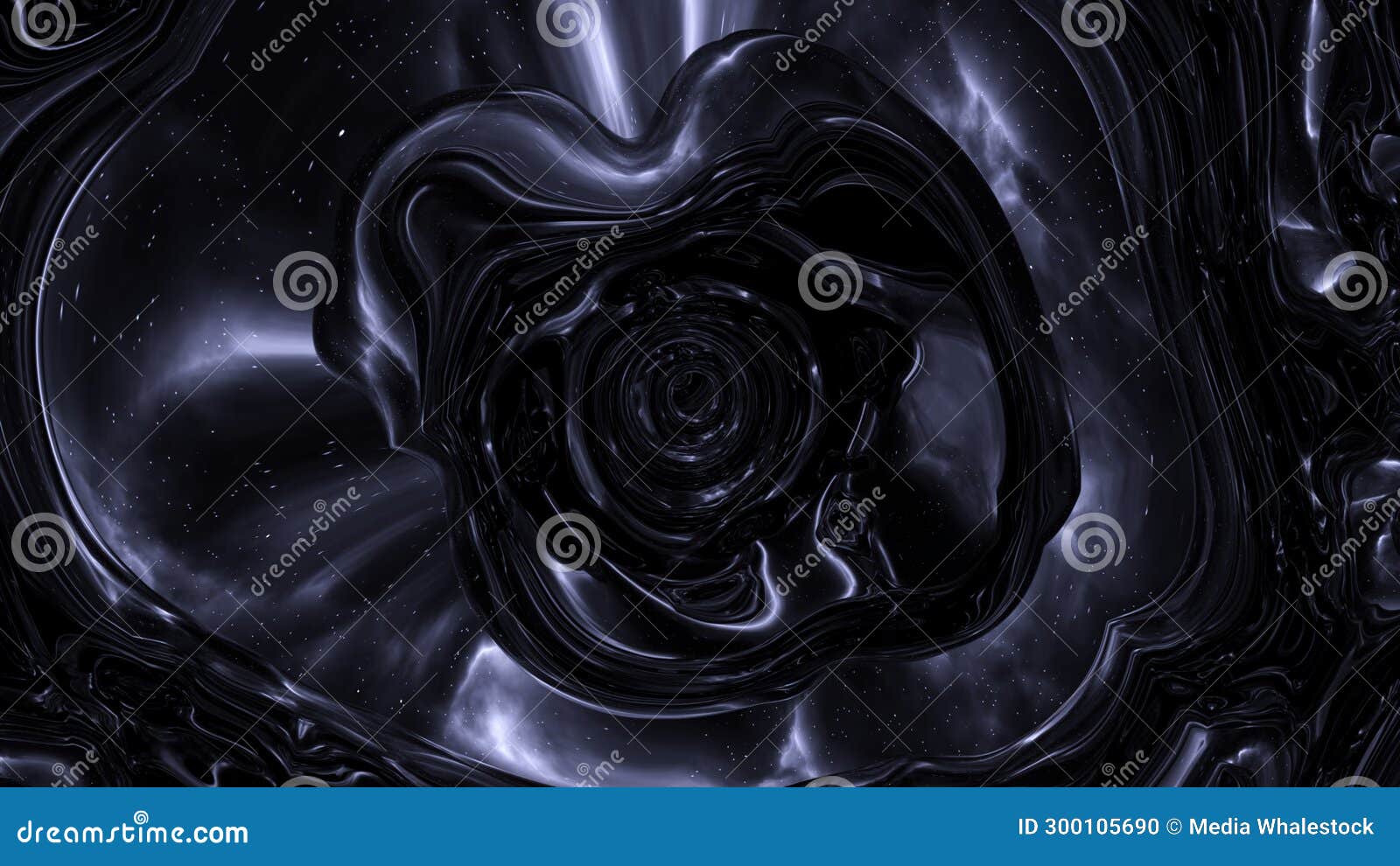 View Inside of a Black Hole with Transfiguration of Reality. Design ...