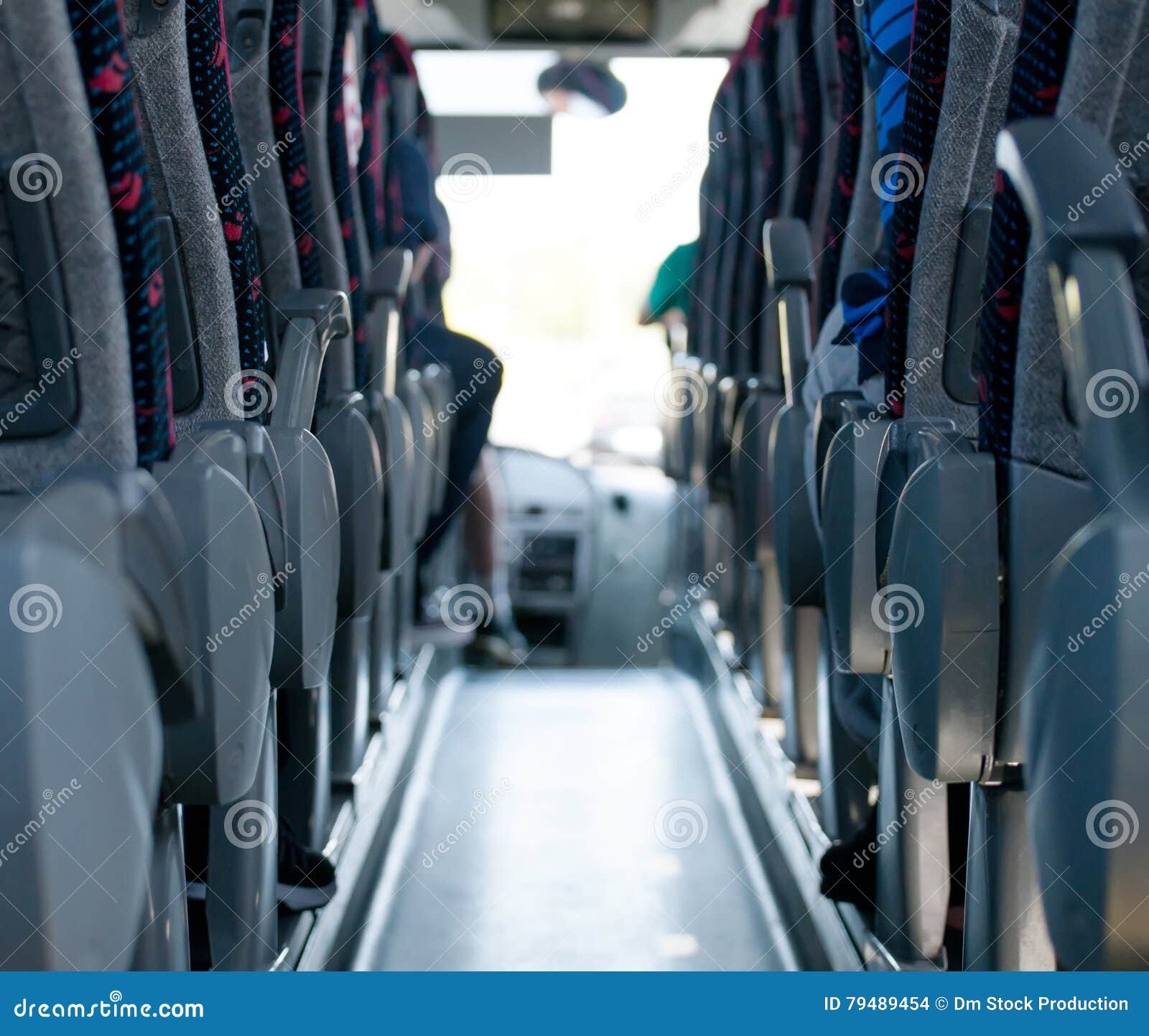 View from inside the bus. stock photo. Image of indoor - 79489454