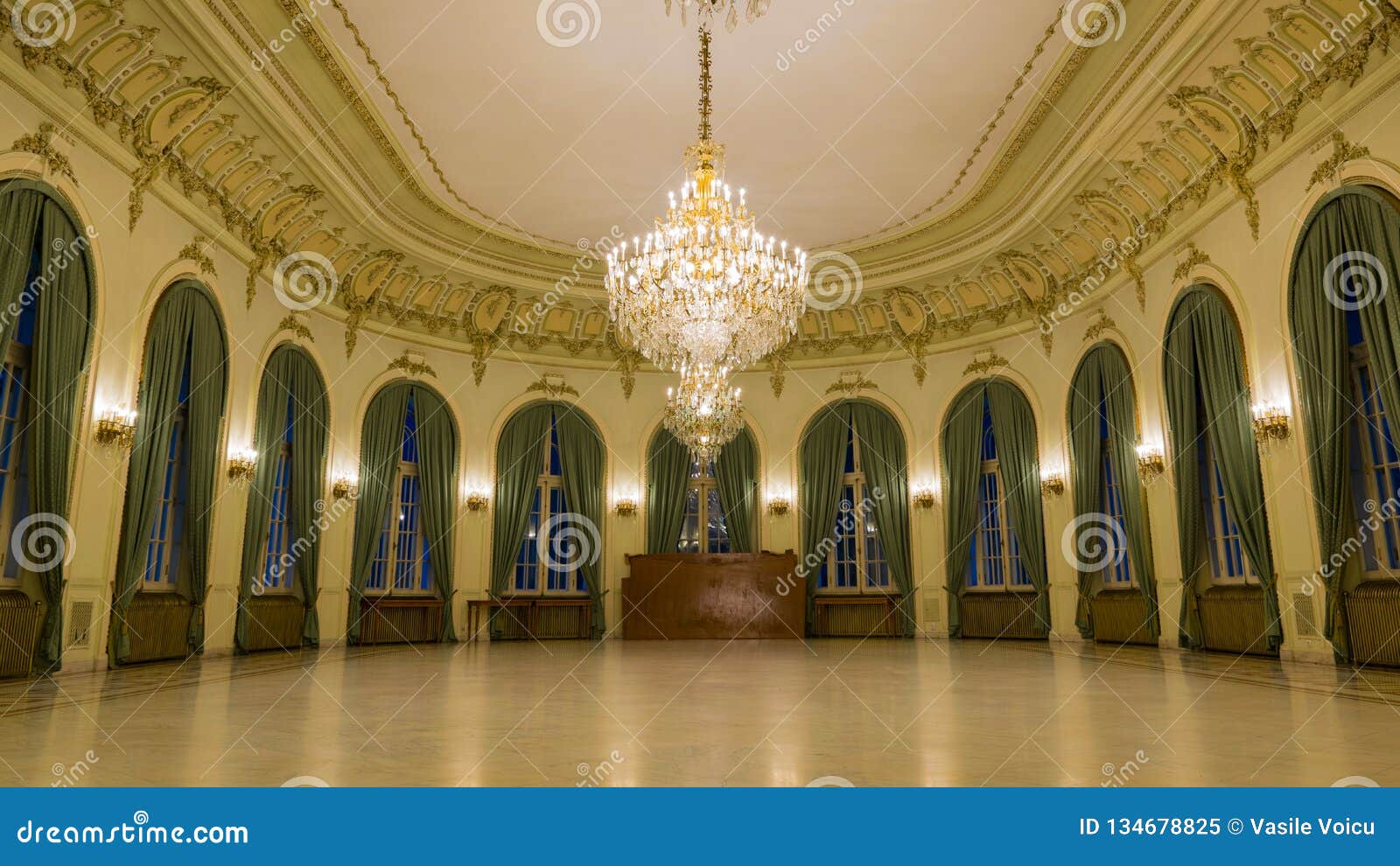 View from Inside a Castle with the Festive Hall Editorial Image - Image ...
