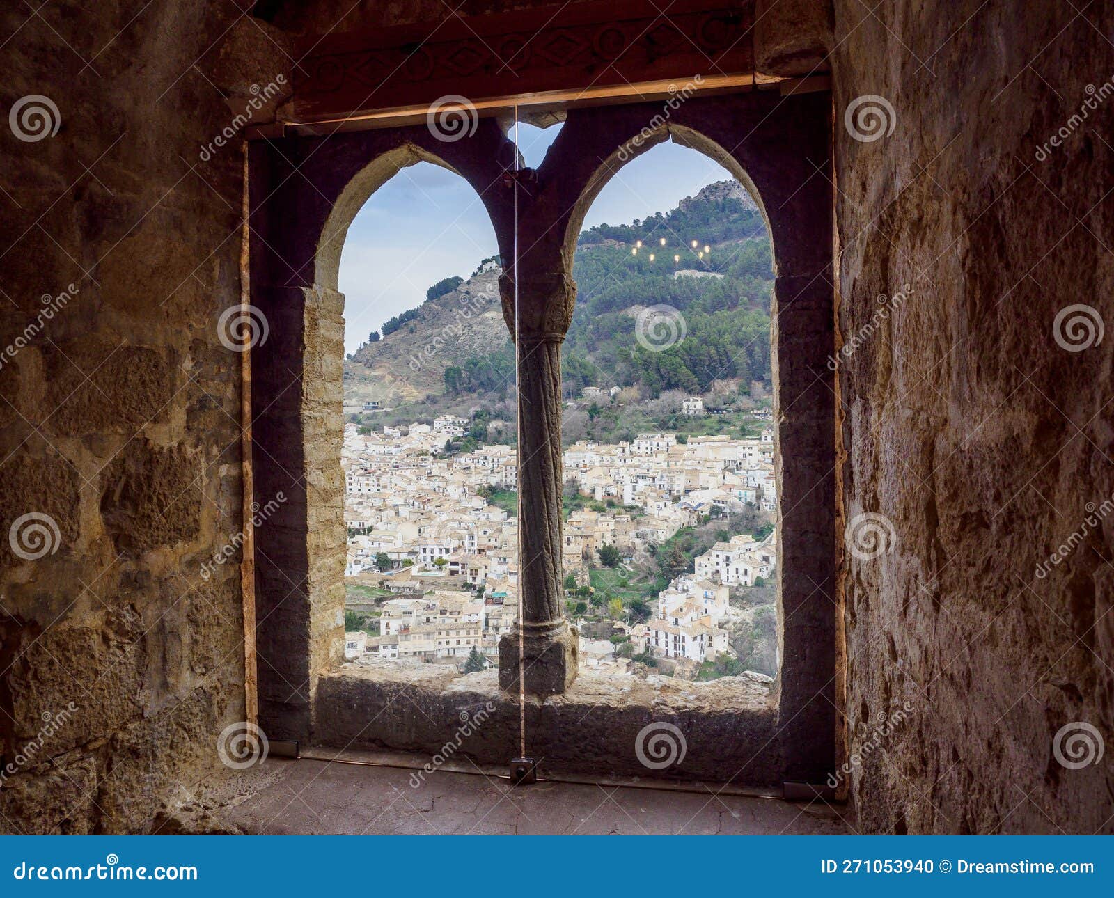View from Inside Cazorla Yedra Castle, Spain Stock Photo - Image of ...