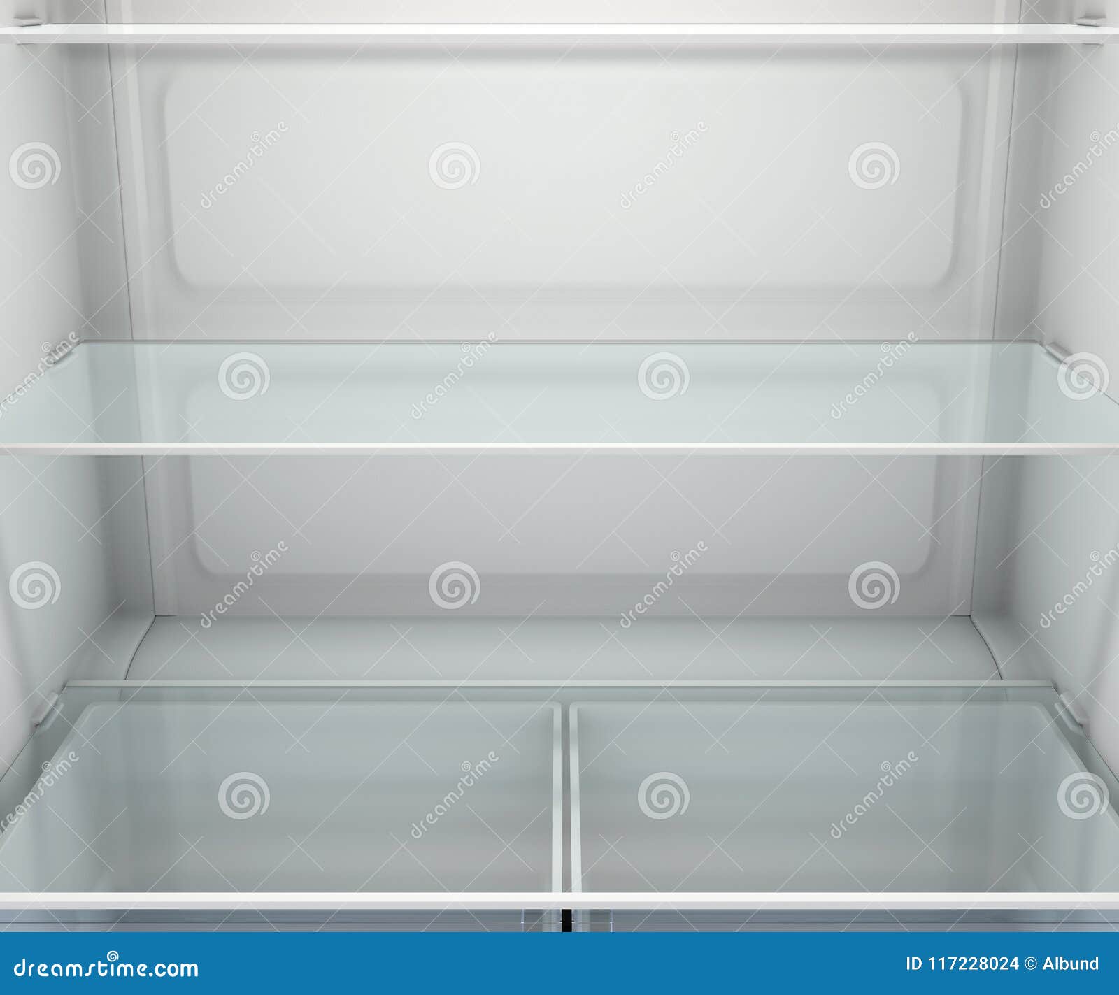 Fridge Interior stock illustration. Illustration of internal - 117228024