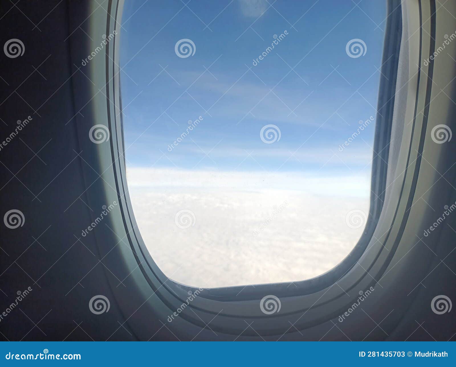 View from Inside Flight Sun Light and Sky Stock Image - Image of inside ...