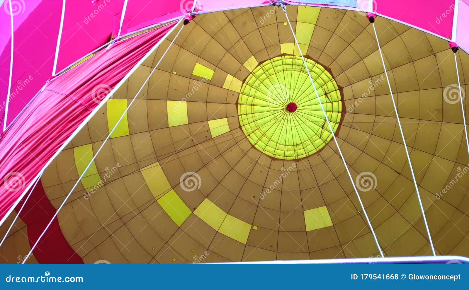 View from Inside Hot Air Balloon Stock Footage - Video of balloon ...