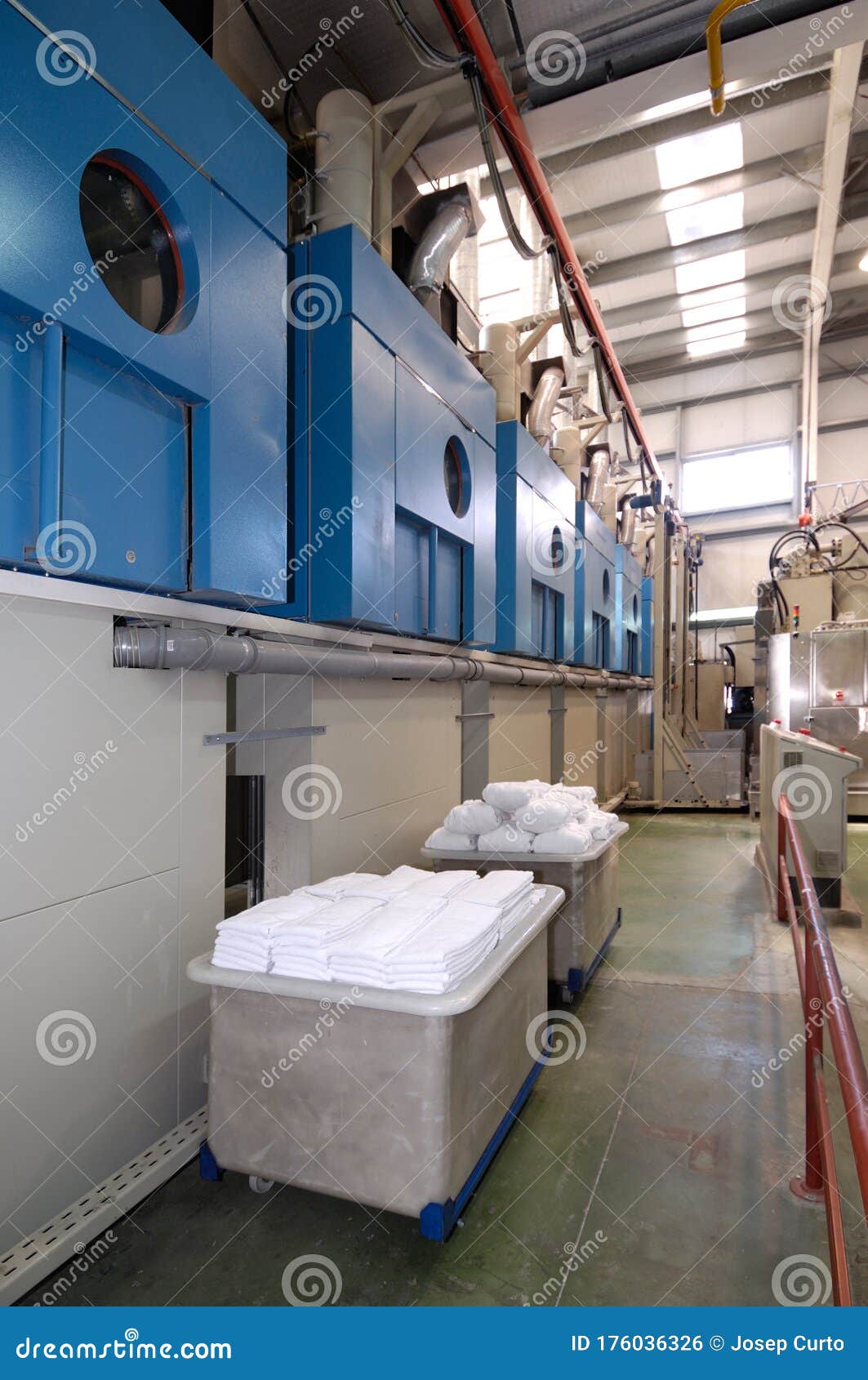 Laundry industrial stock photo. Image of laundry, machine - 176036326