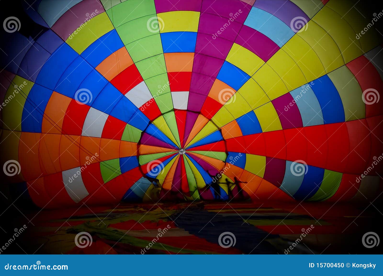 View Inside a Large Balloon Stock Photo - Image of shape, large: 15700450