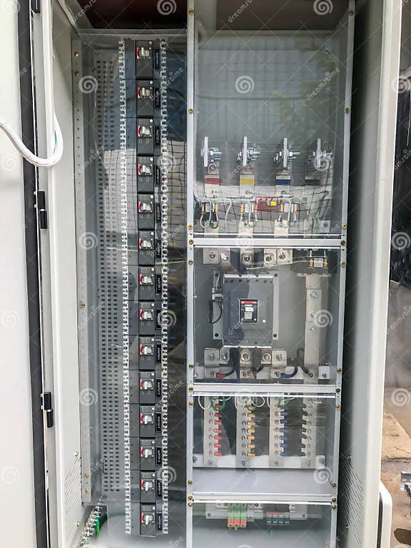 The View Inside of the MSB Panel Cabinet. it is an Intermediate ...