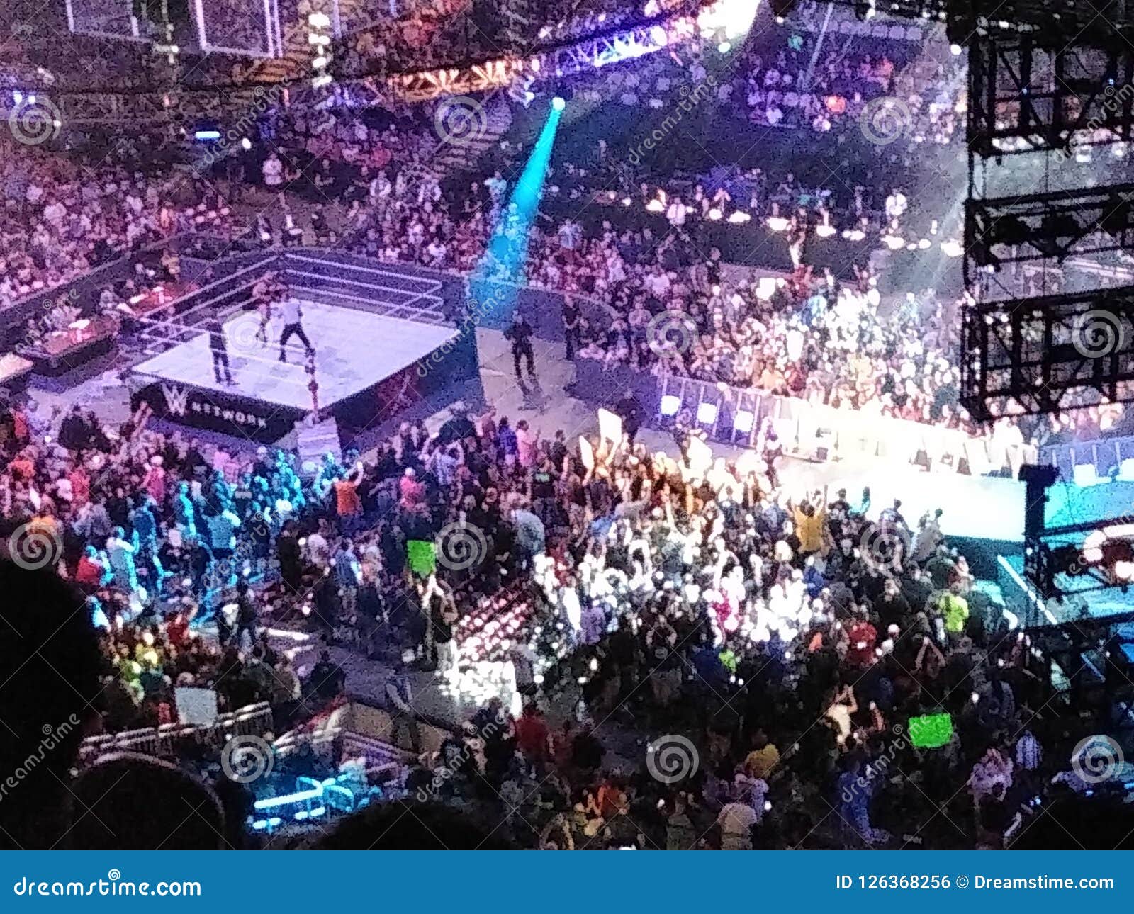 Wwe extreme rules editorial photo. Image of extreme - 126368256