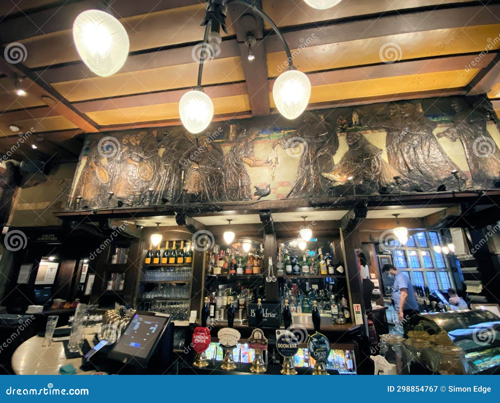 A View of the Inside of a Pub Editorial Photography - Image of ...