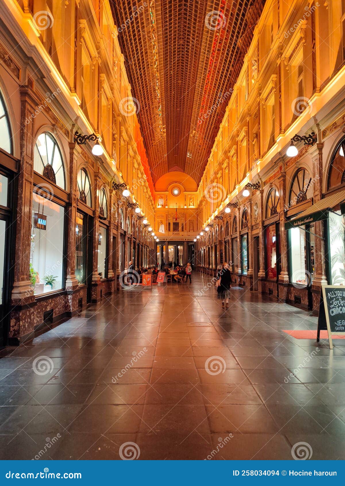 Royal Galleries in Brussels Editorial Stock Image - Image of european ...