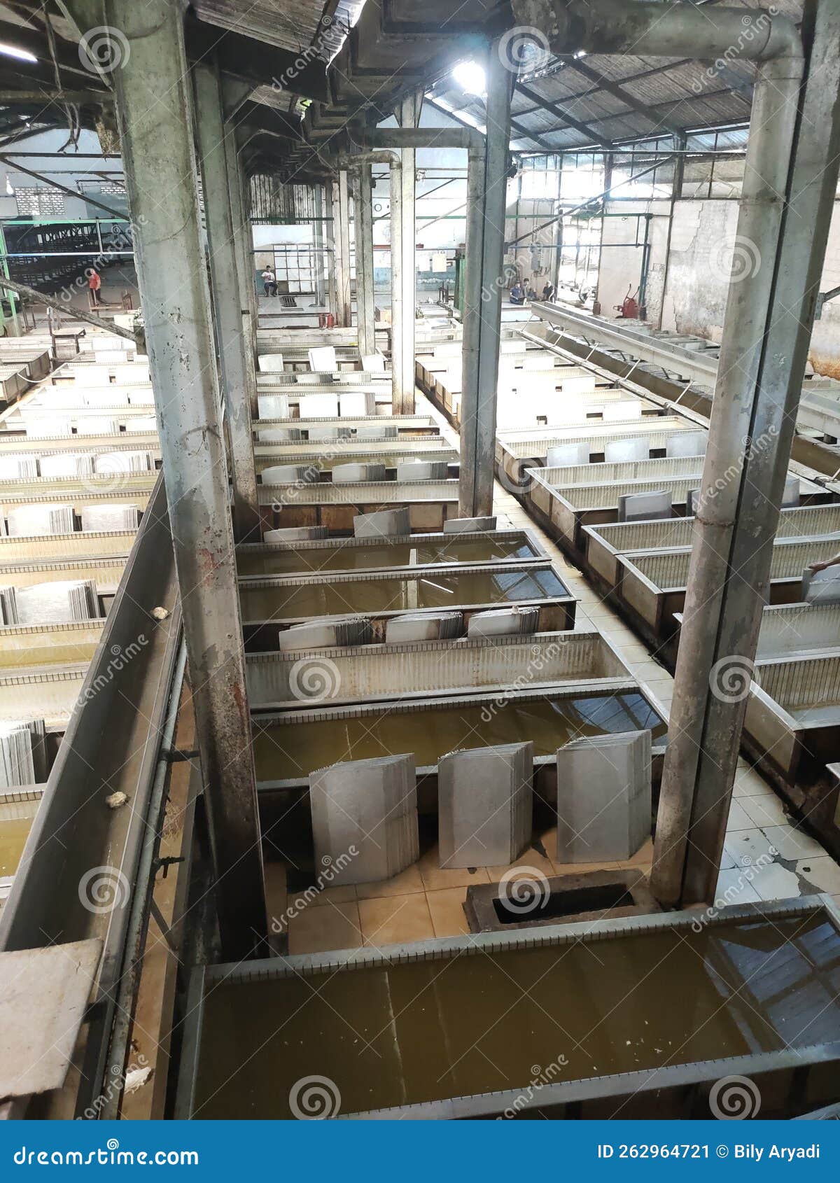 A View from the Inside Rubber Factory Stock Image - Image of view ...