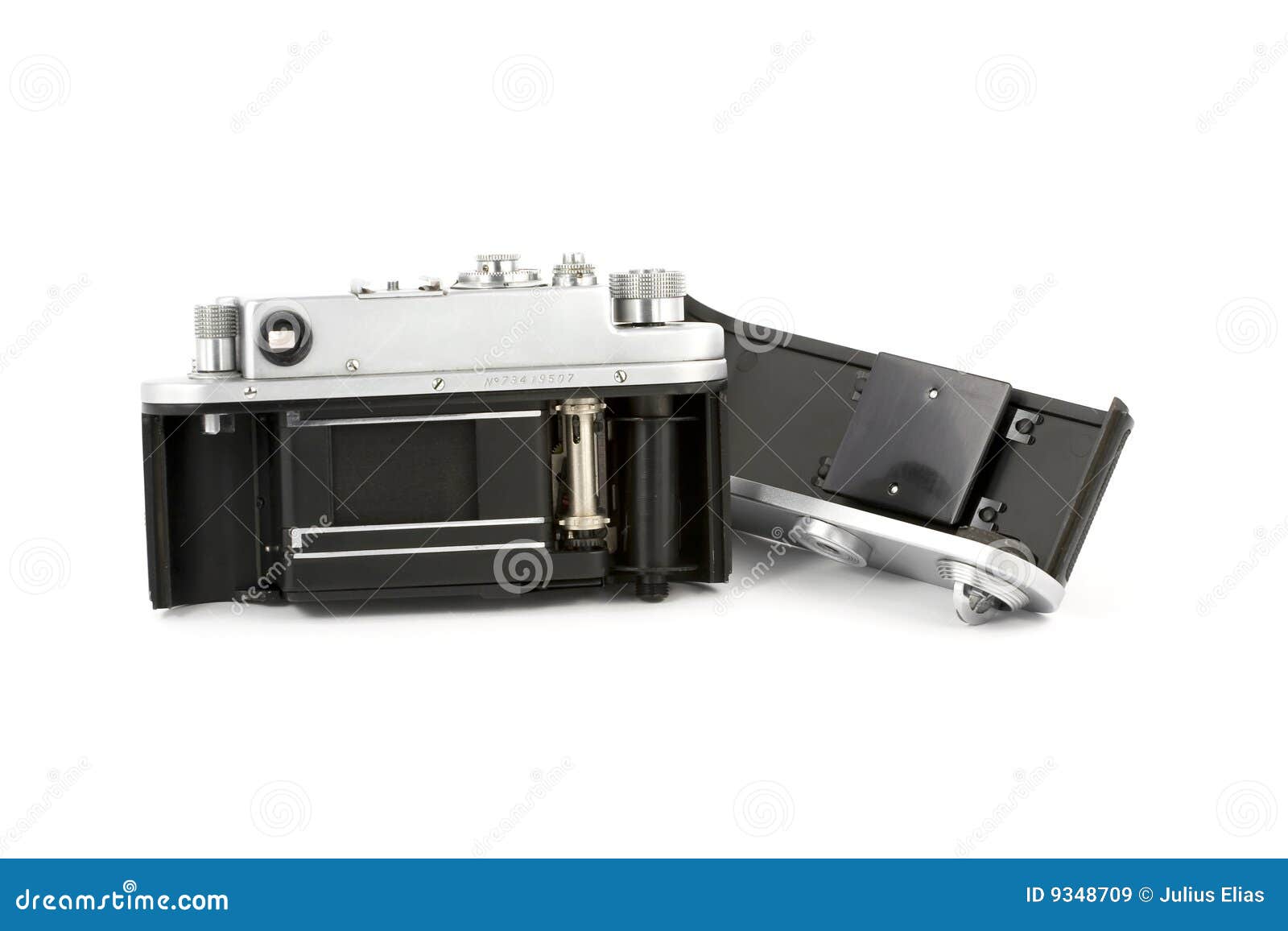 View Inside of a Vintage Camera Stock Image - Image of body, equipment ...