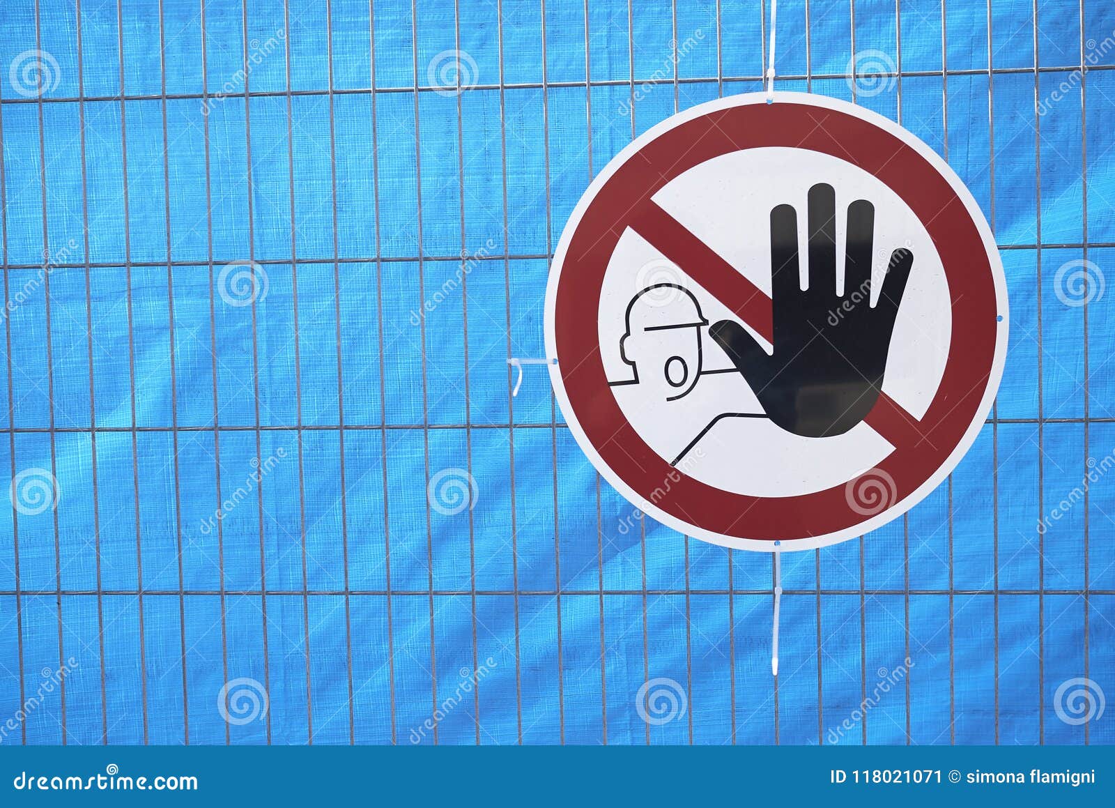 View of an Interdiction Sign Stock Image - Image of isolated, stop ...