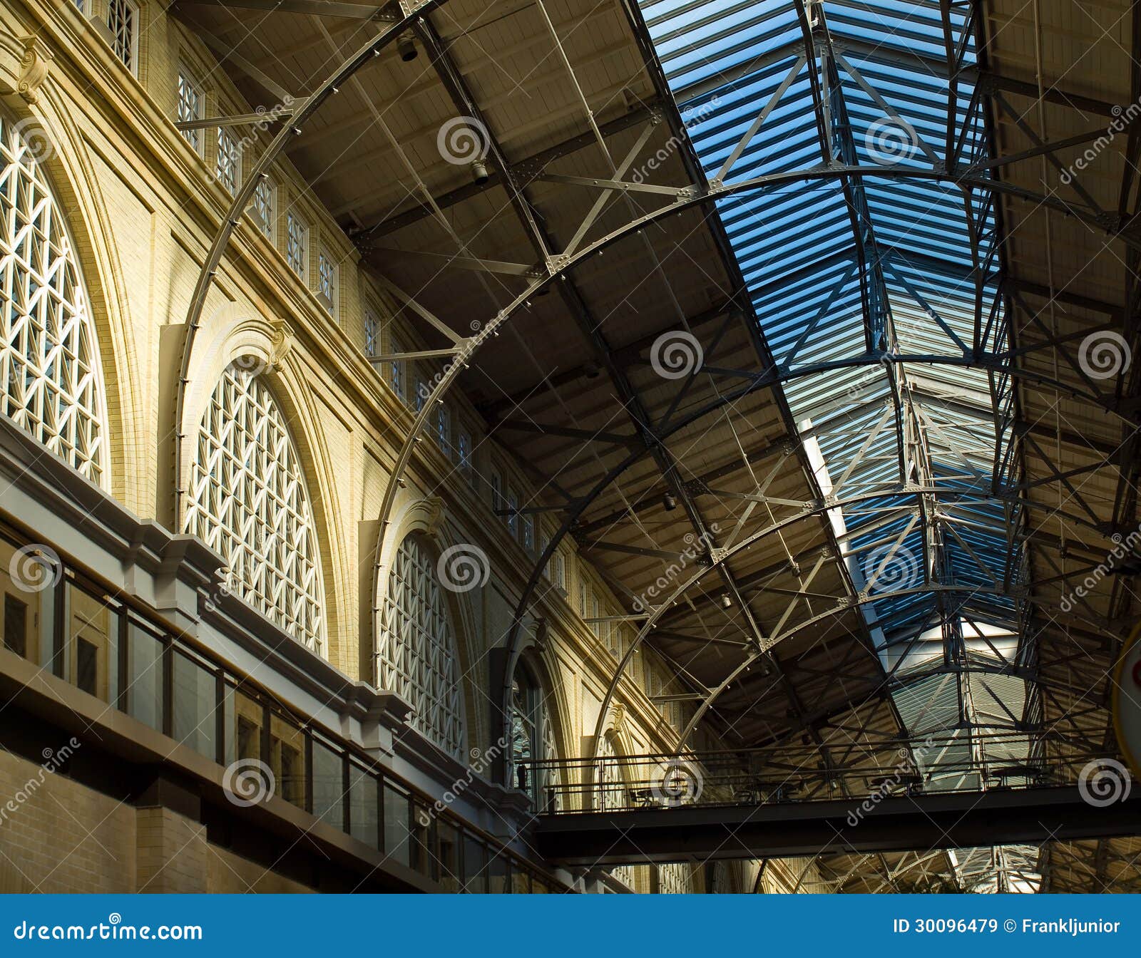 Interior of the Ferry Building in San Francisco Stock Image - Image of ...