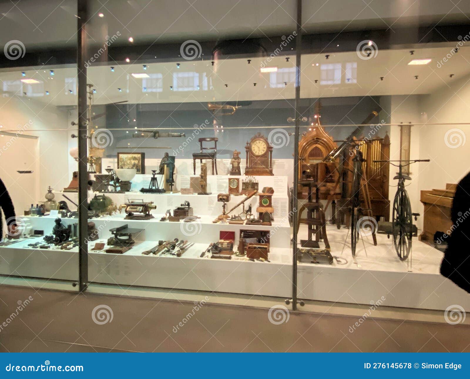 A View of the Interior of the Science Museum in London Editorial Stock ...