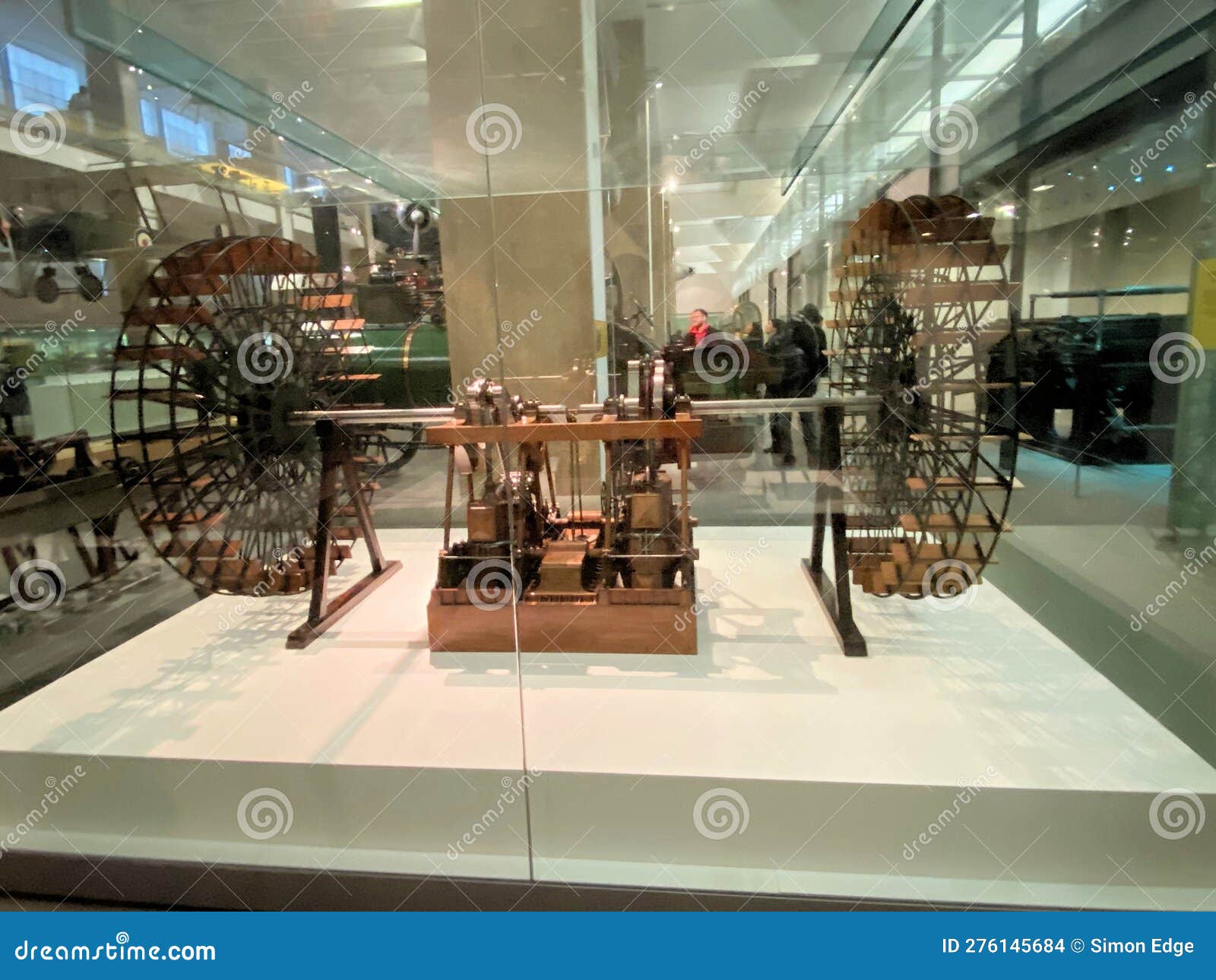 A View of the Interior of the Science Museum in London Editorial Stock ...