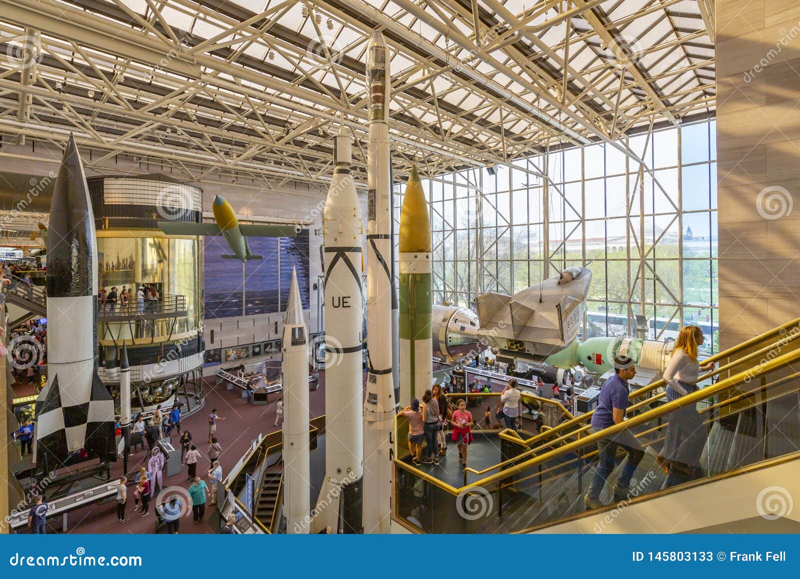 Smithsonian National Air And Space Museum Washington Dc Editorial