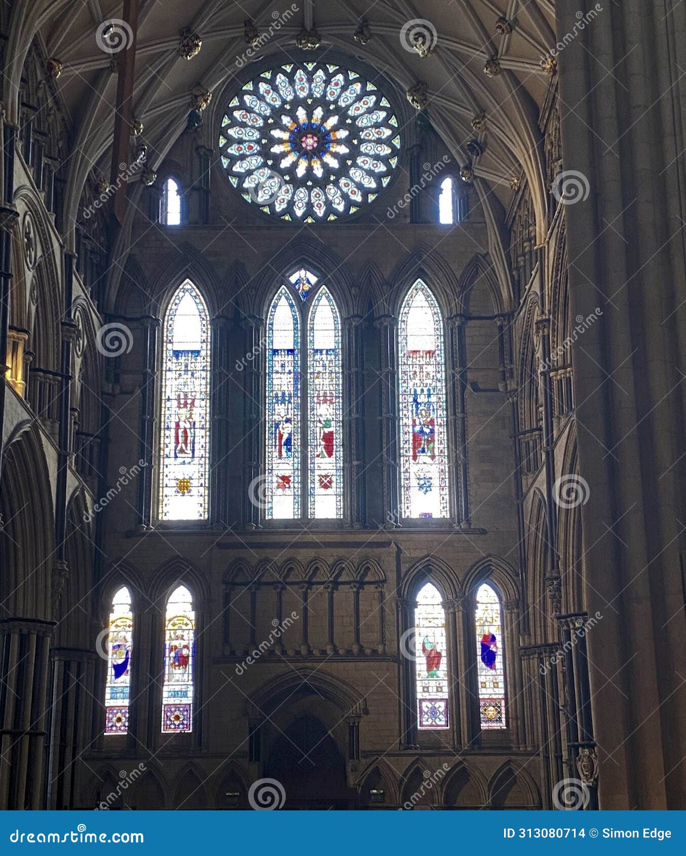 A View of the Interior of York Minster Editorial Stock Image - Image of ...
