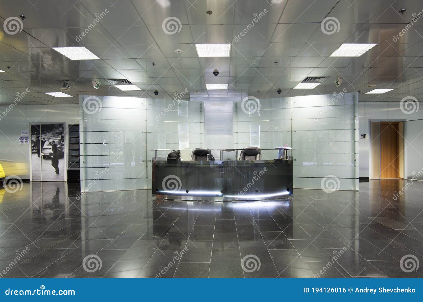 View of Interiors of Modern Office Building Editorial Photo - Image of ...
